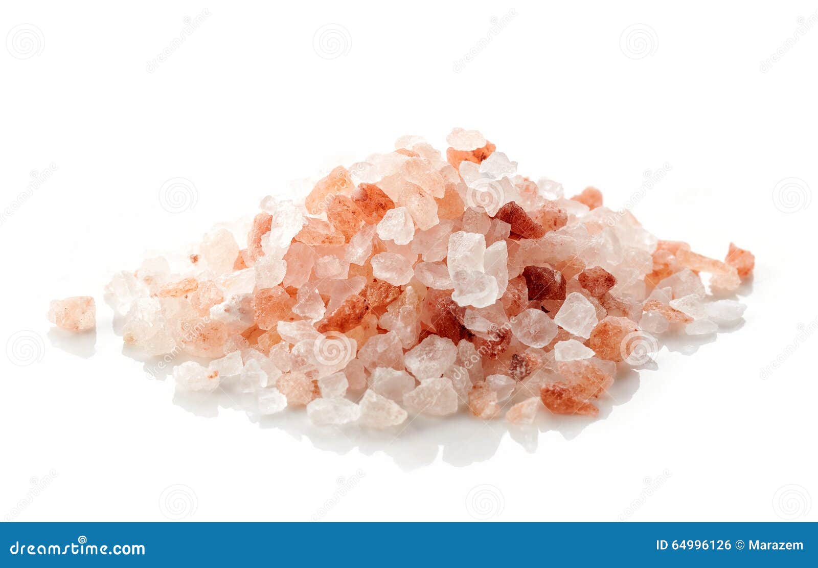 Heap of Pink Himalayan Salt Stock Photo - Image of salt, ingredient ...