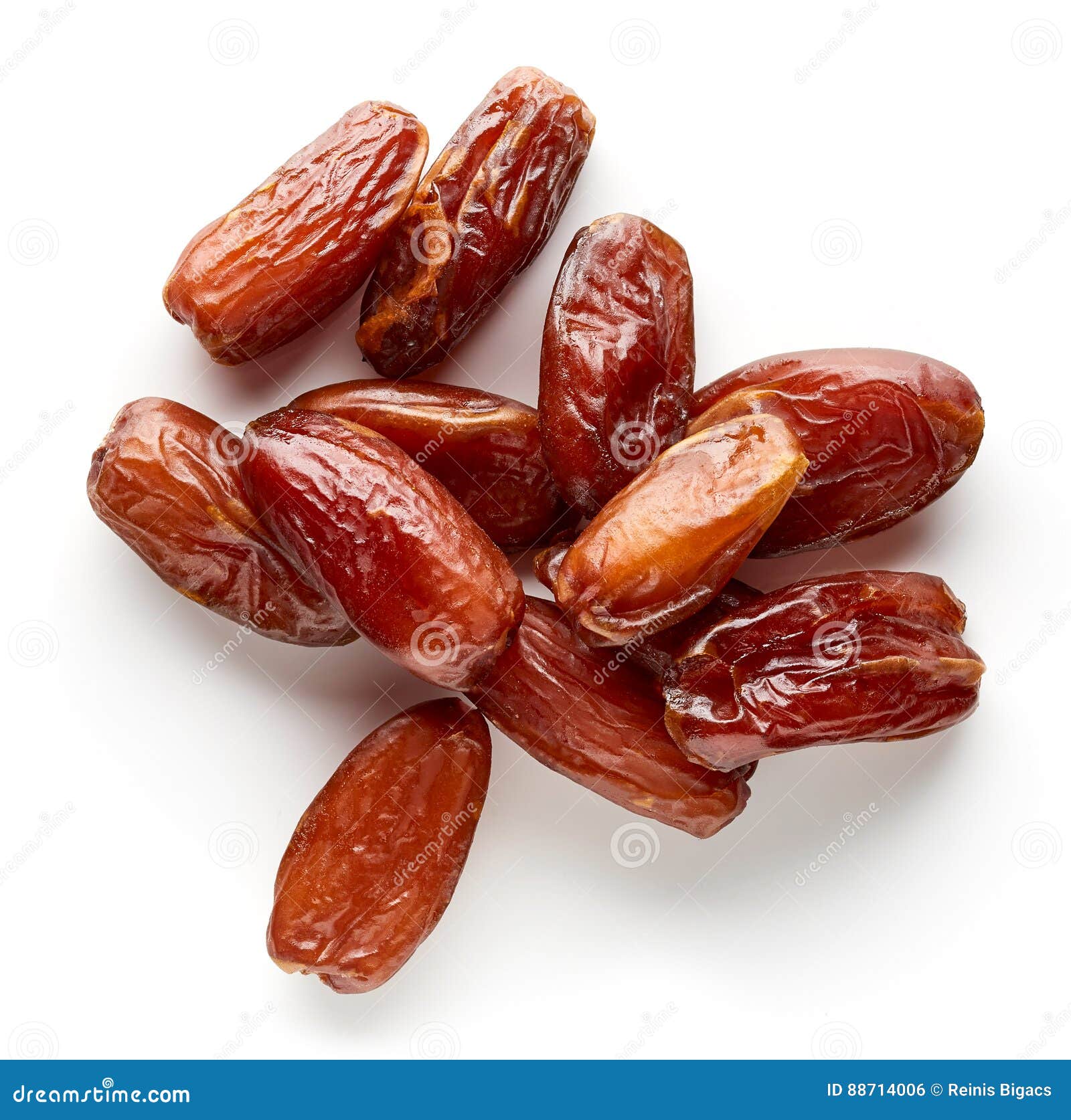 Heap of Pitted Dates from Above Stock Photo - Image of portion, dates ...