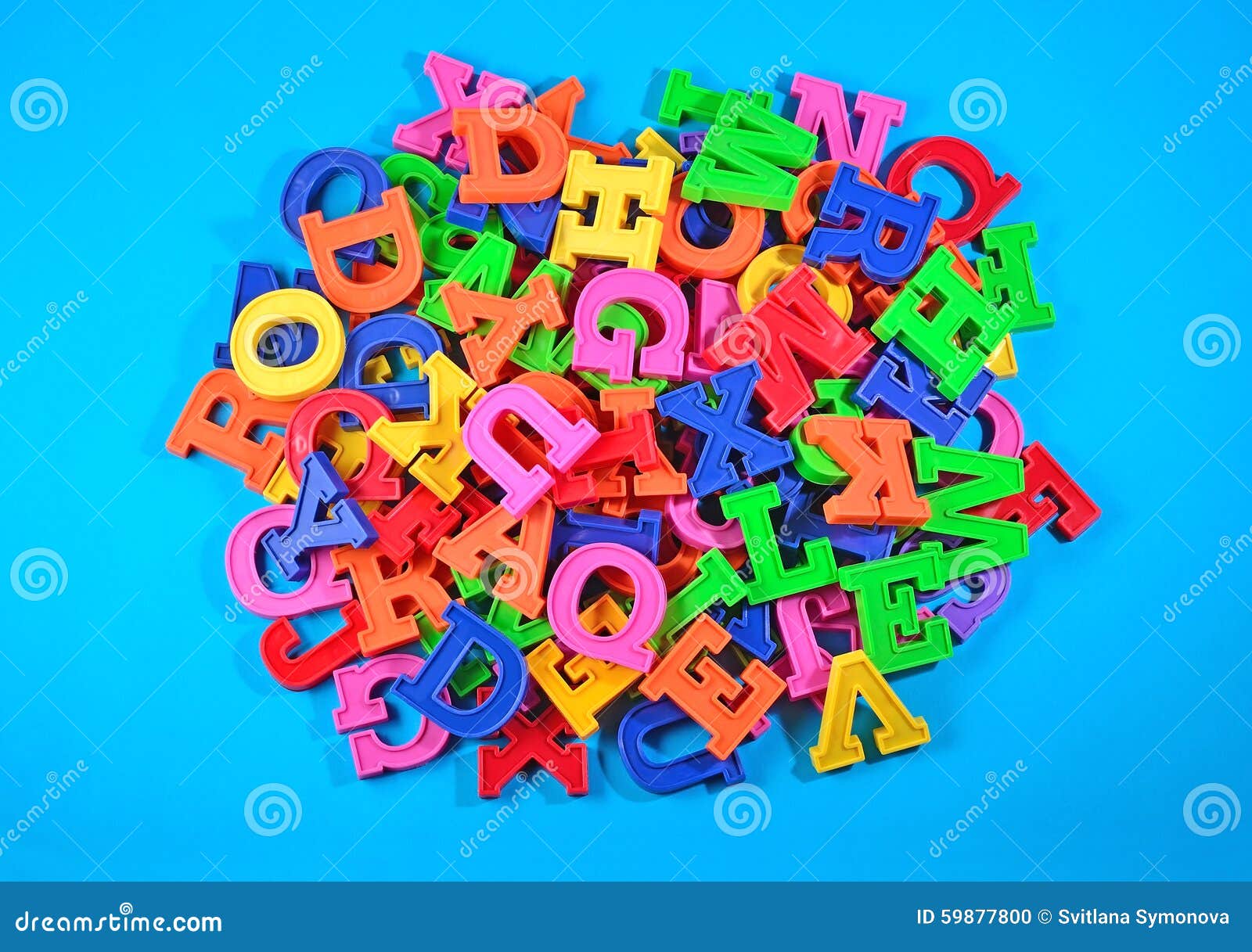 Colored Alphabet Border Royalty-Free Stock Image | CartoonDealer.com ...