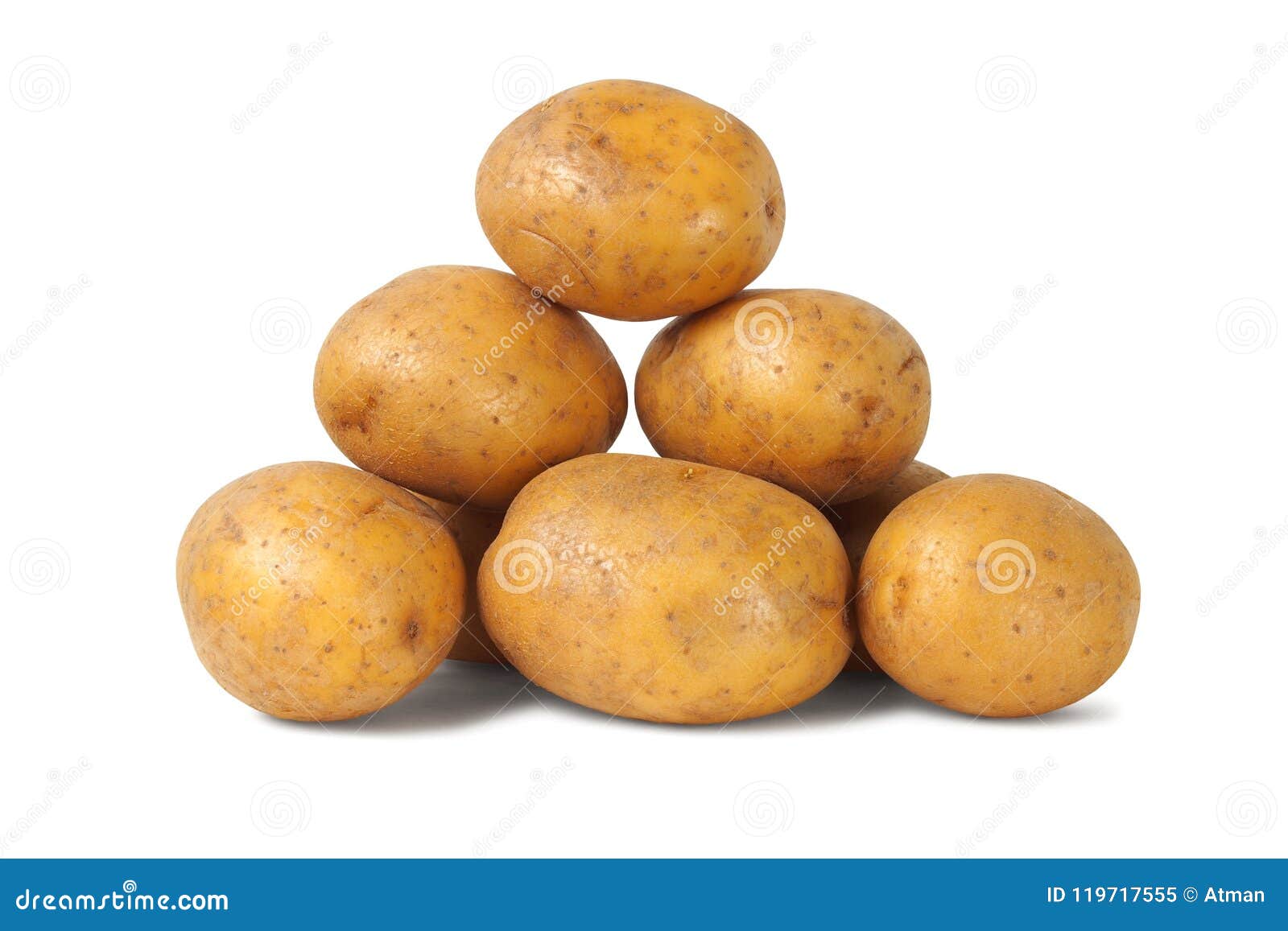 Heap of potatoes stock image. Image of cooking, potato - 119717555