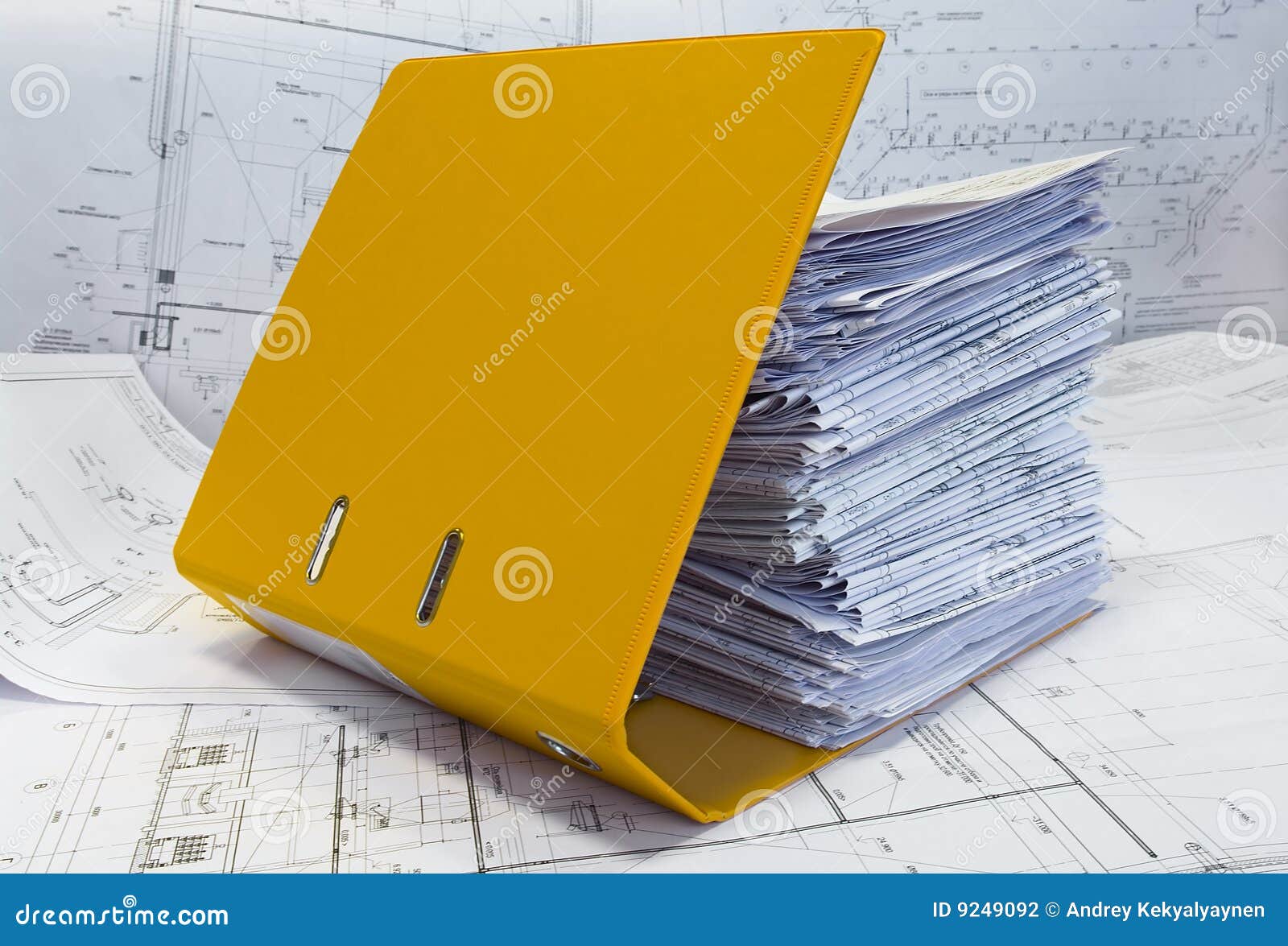 Project Drawings On Paper Stock Image | CartoonDealer.com #18345607