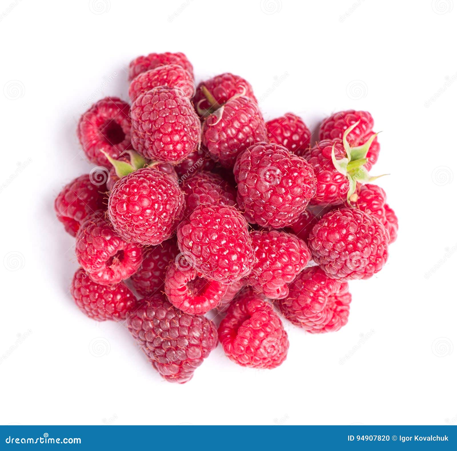 Heap of raspberries stock photo. Image of macro, leaf - 94907820