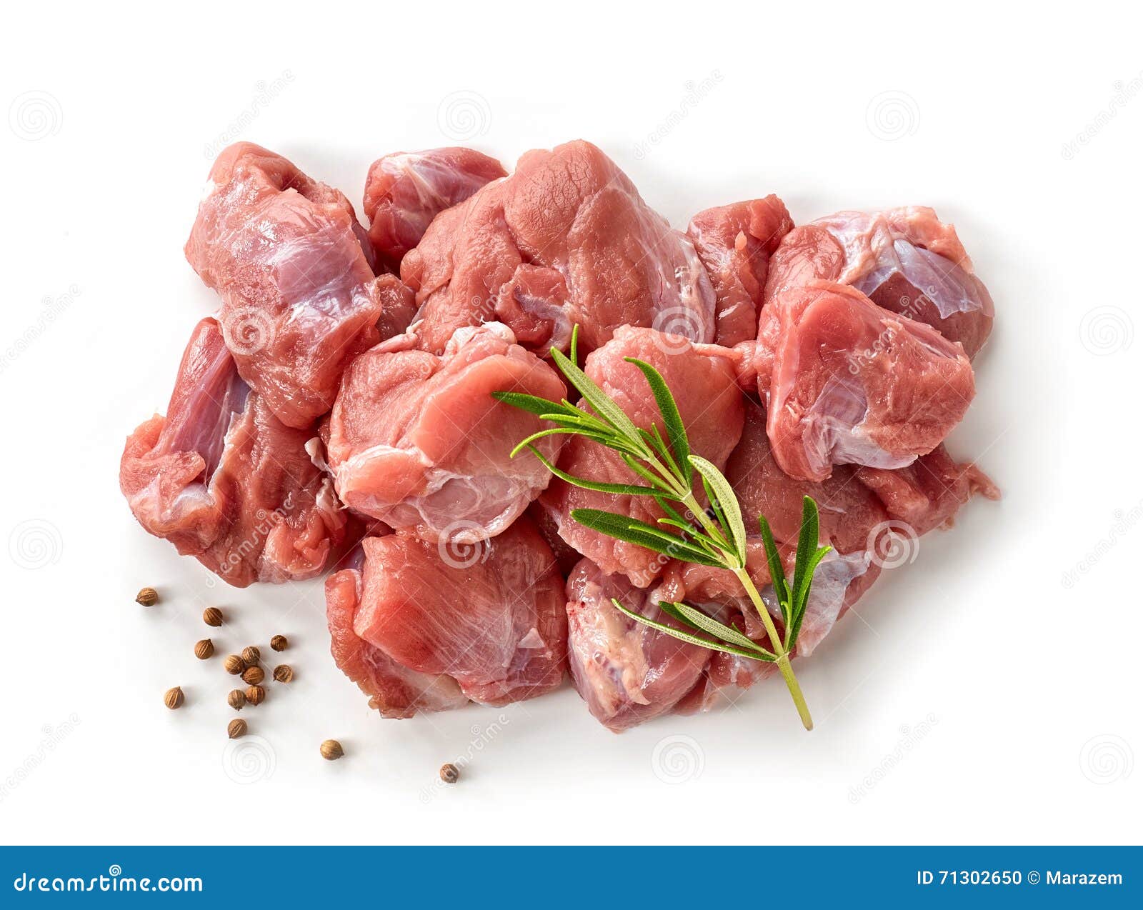 Heap of raw meat cuts stock photo. Image of chef, preparation - 71302650