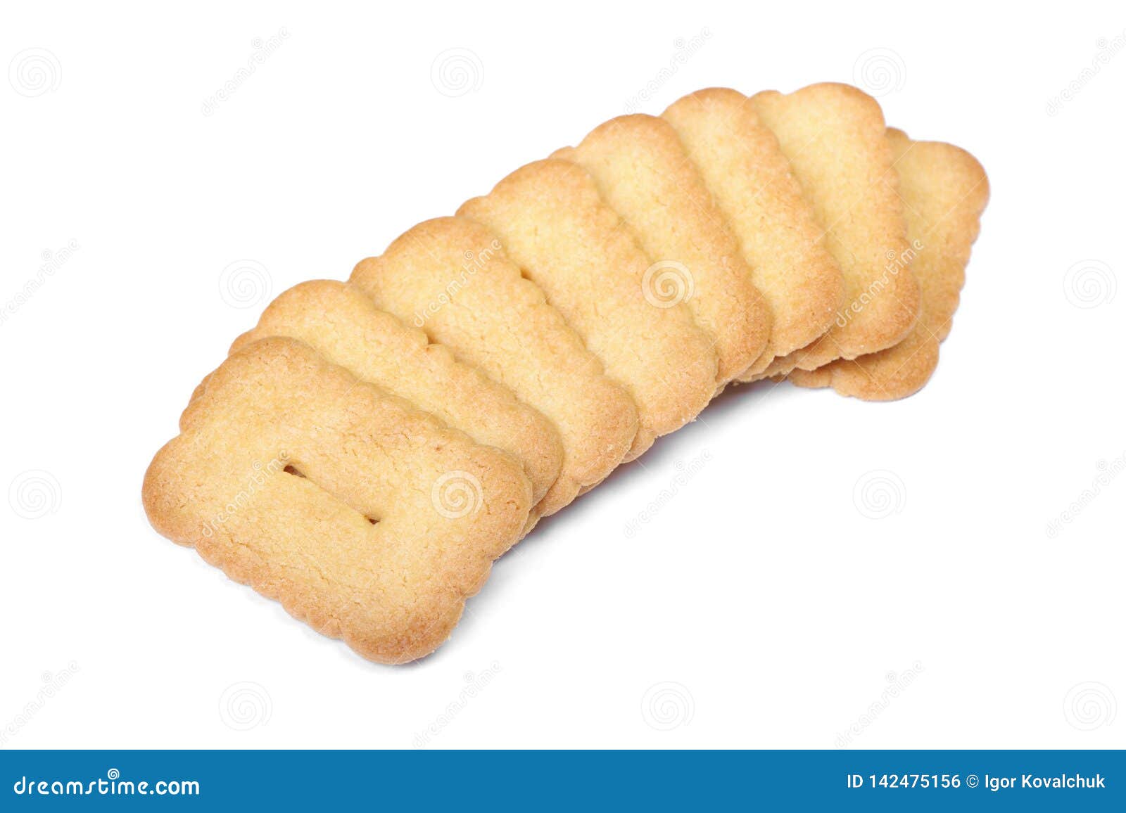 Heap of Rectangular Cookies Stock Photo - Image of cookery, golden ...