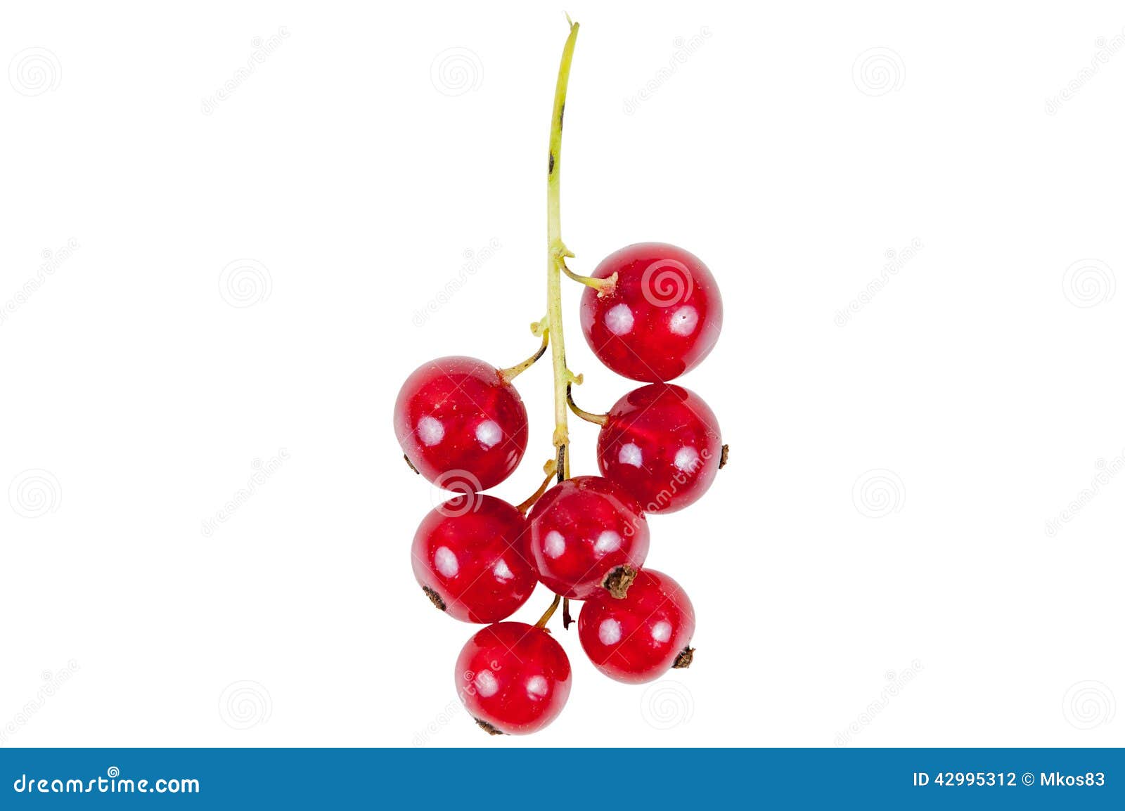 Heap of Red Currant Isolated on White Background Stock Photo - Image of ...