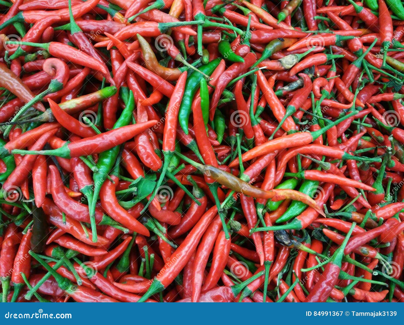 Heap of red spicy Chilli stock image. Image of cuisine - 84991367