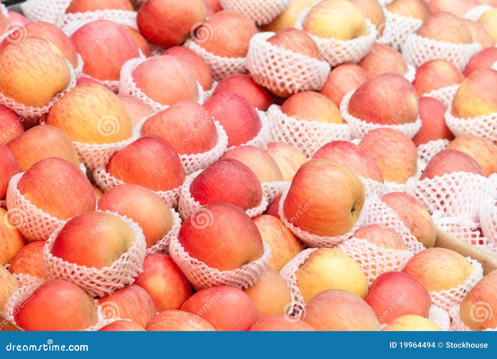 Heap of Red and Yellow Apples Stock Photo - Image of space, orange ...