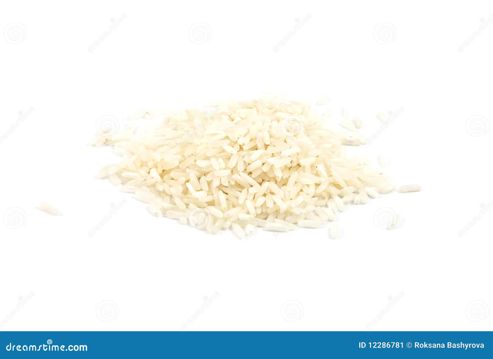 Heap of the rice grains stock image. Image of kernels - 12286781