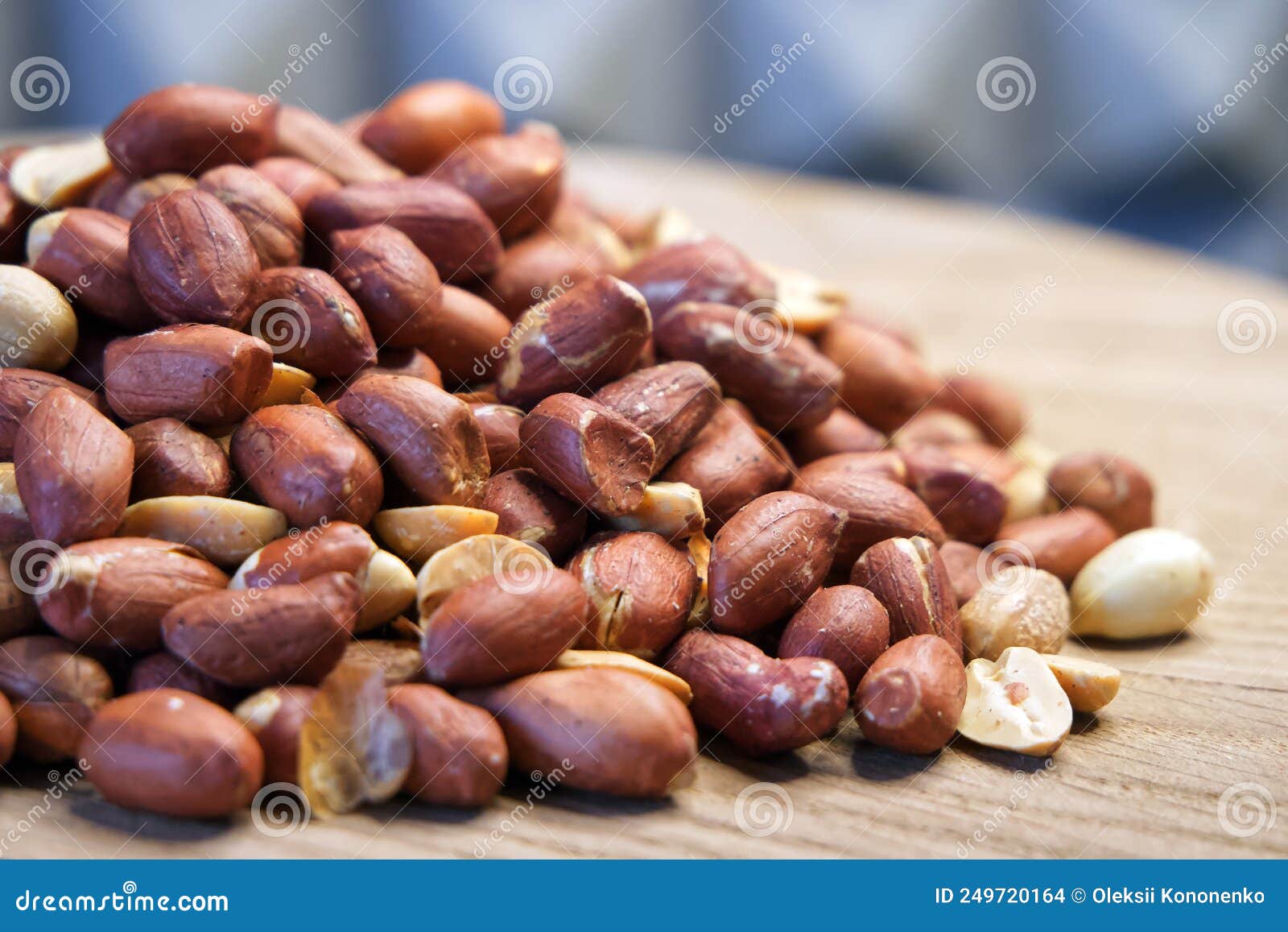 Heap of Roasted Peanuts, Side View. Peanuts Macro Stock Photo - Image ...