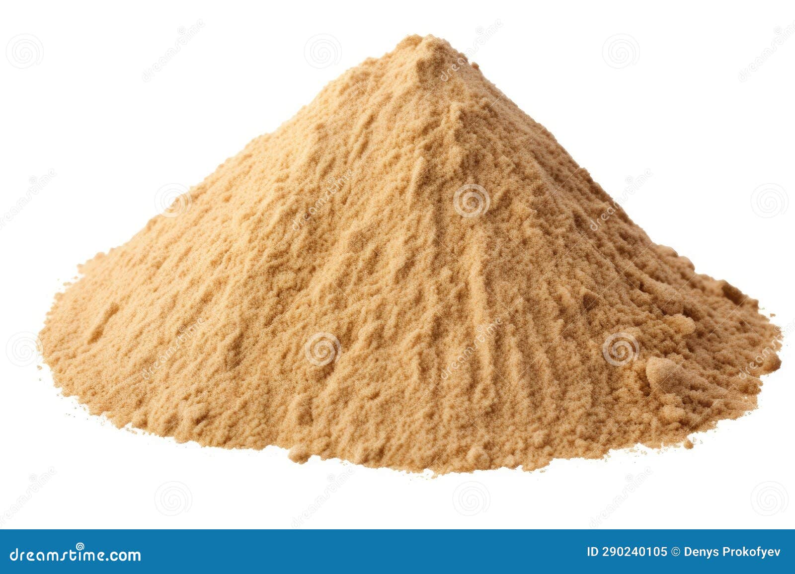 Heap of sand on white stock image. Image of pile, nature - 290240105