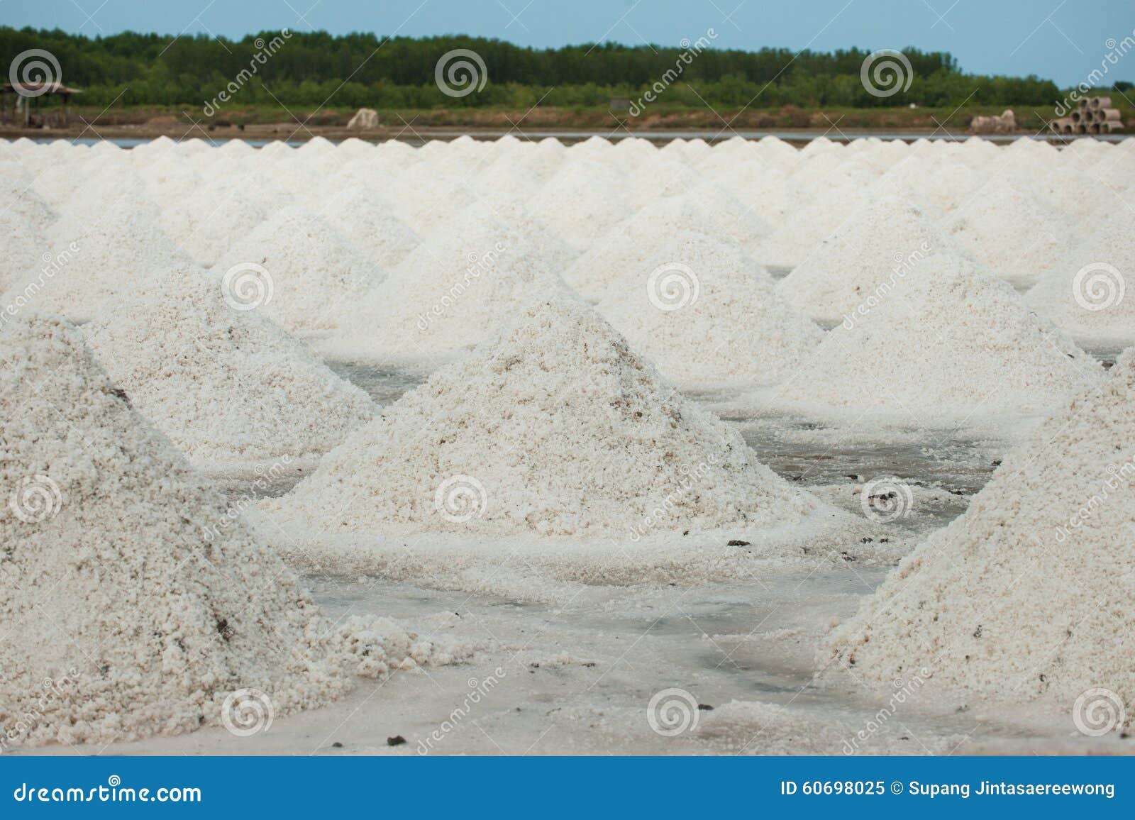 Heap of sea salt stock image. Image of thailand, texture - 60698025