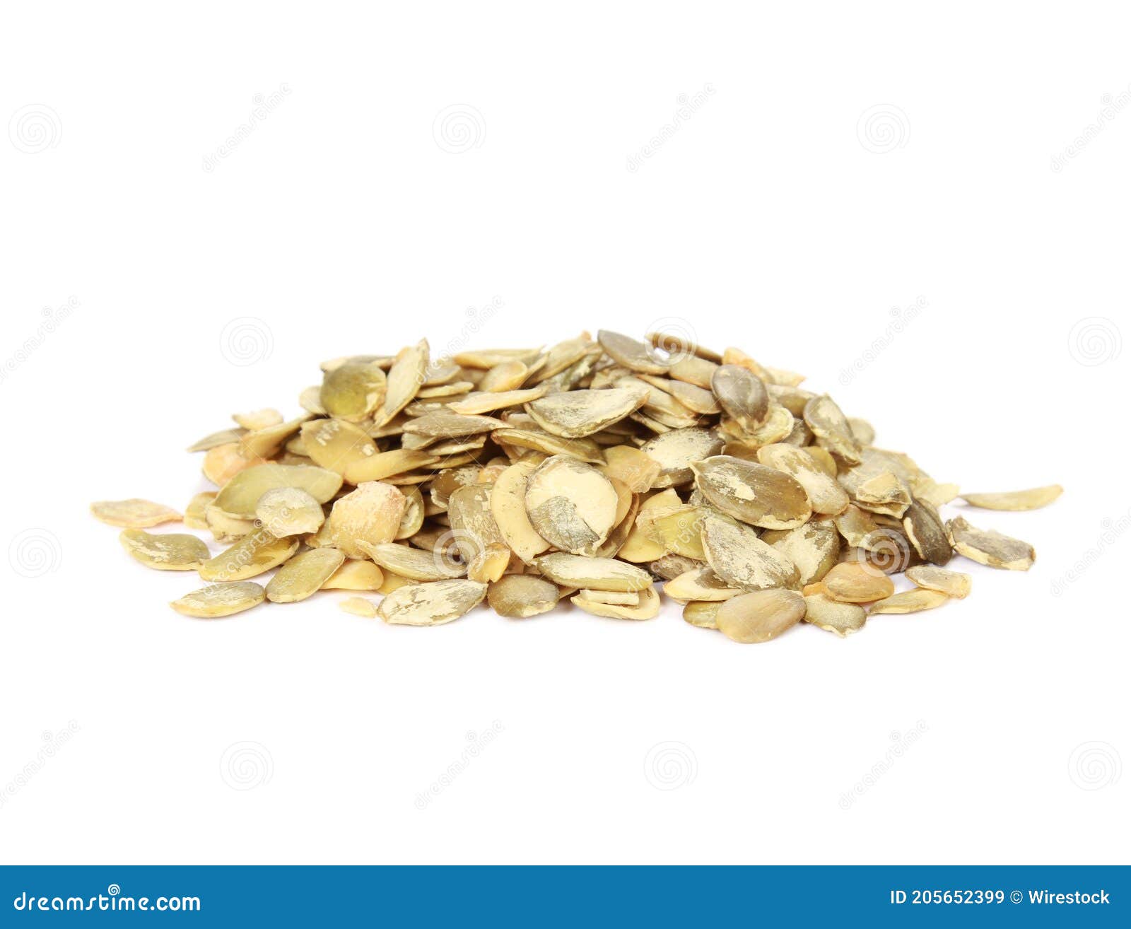 Heap of Seeds Isolated on a White Background Stock Image - Image of ...