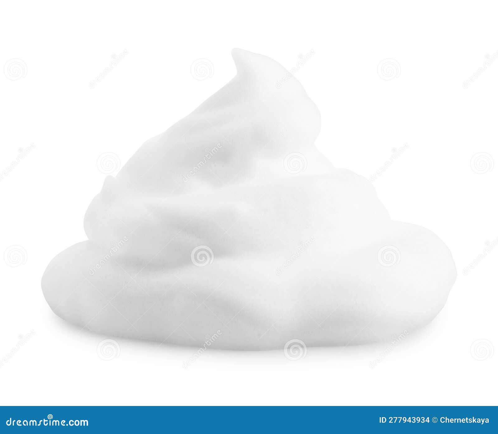 Heap of Shaving Foam Isolated on White Stock Photo - Image of shaving ...