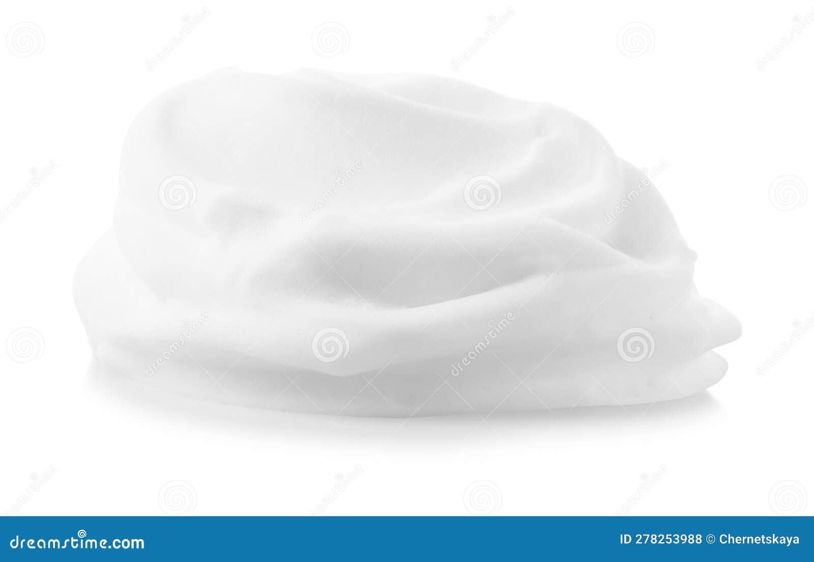 Heap of Shaving Foam Isolated on White Stock Photo - Image of soapsuds ...