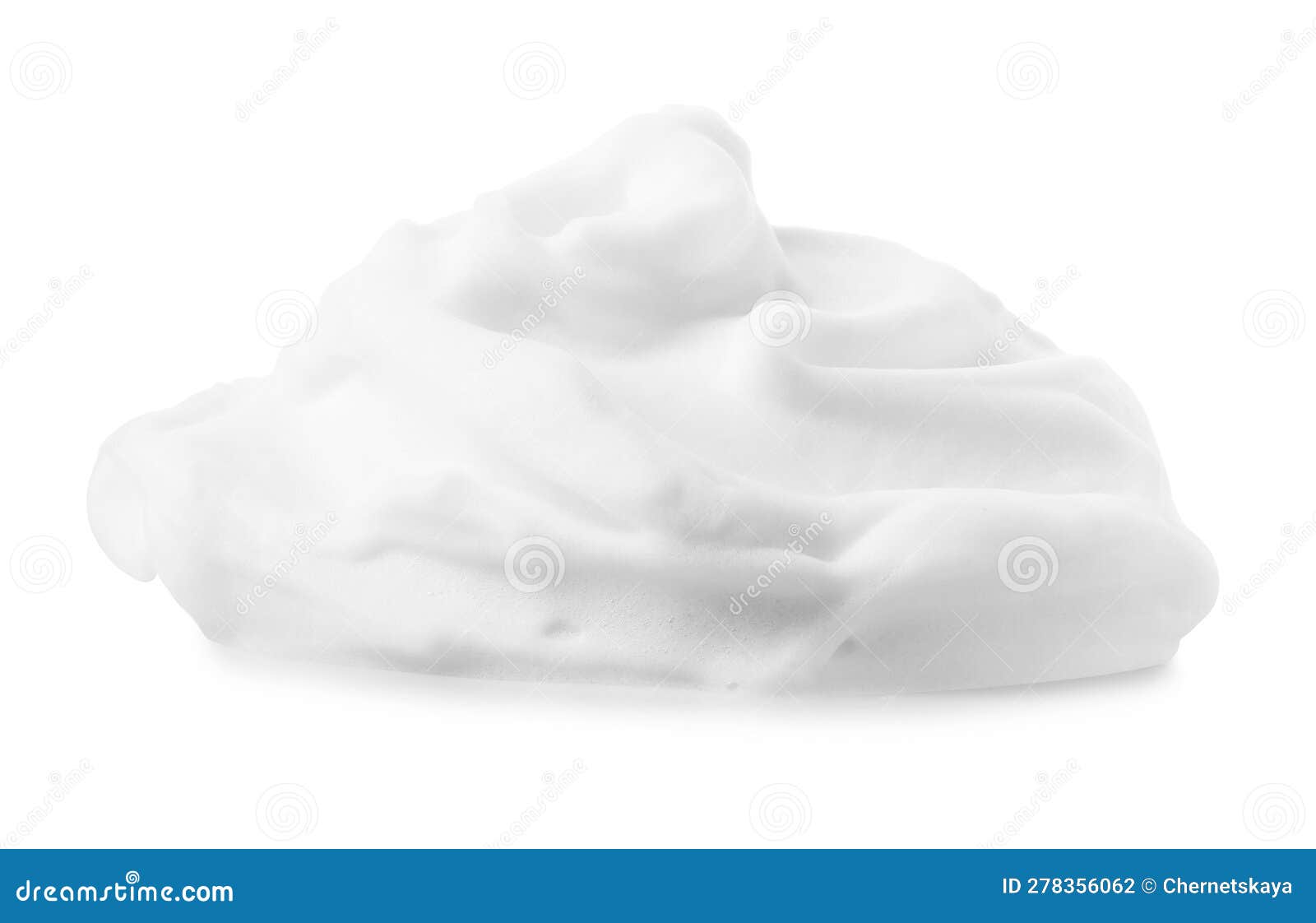 Heap of Shaving Foam Isolated on White Stock Photo - Image of beard ...
