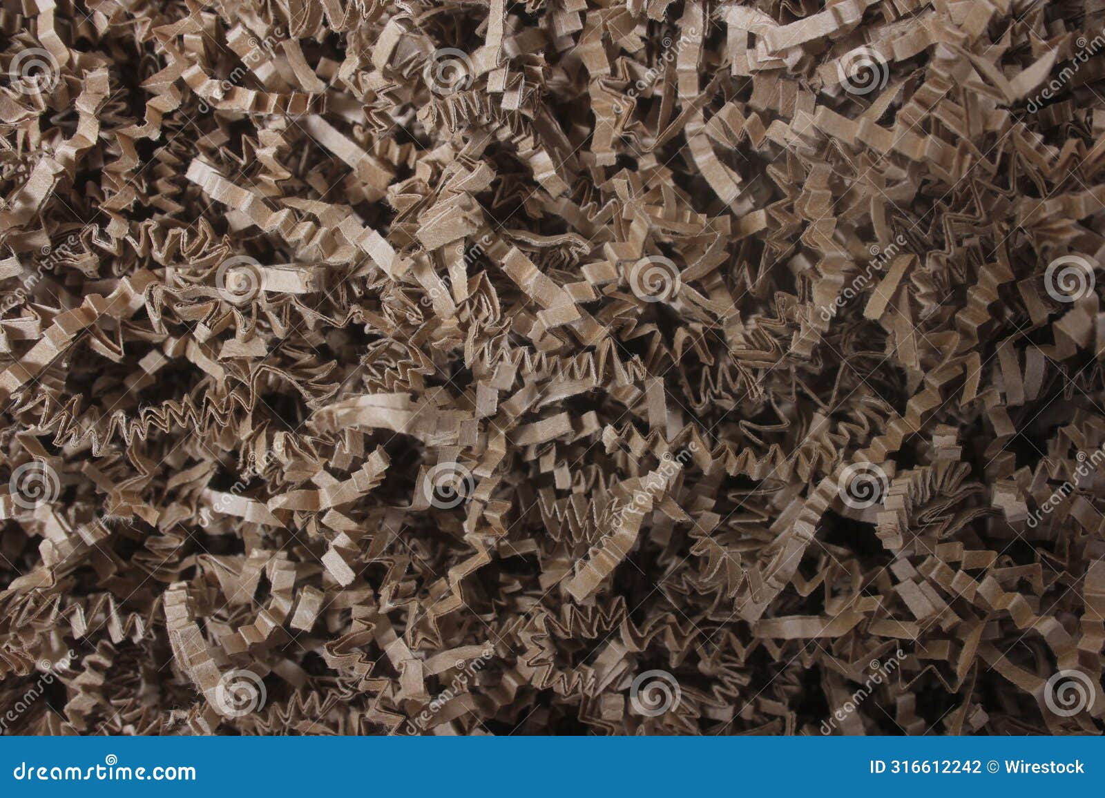 Heap of Shredded Paper Waste Stock Photo - Image of recycling ...