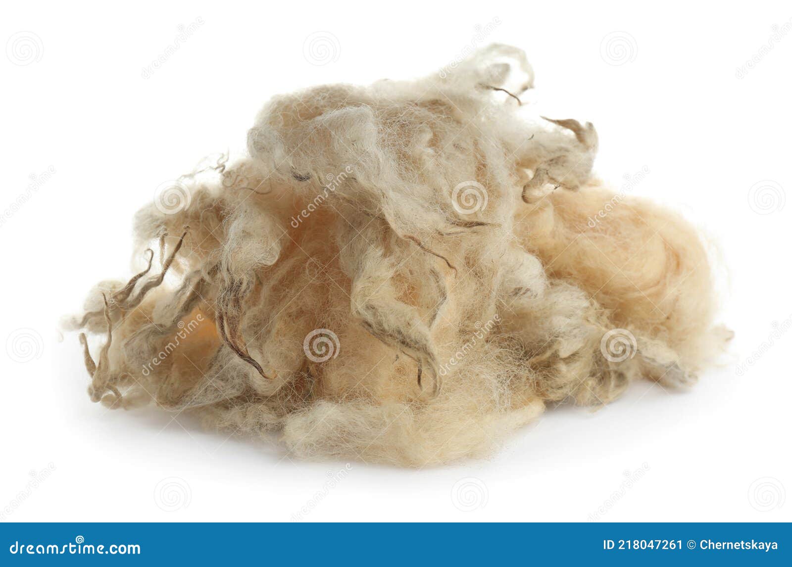 Heap of Soft Wool Isolated on White Stock Image - Image of roll, lamb ...
