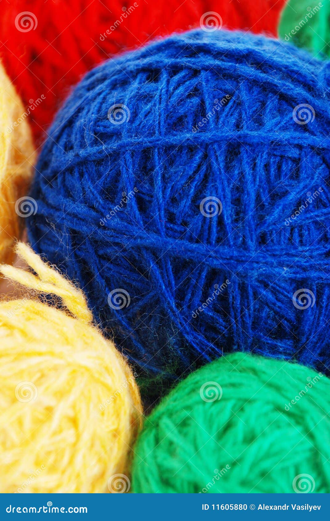 Heap from Spheres of a Wool Stock Photo - Image of soft, wool: 11605880