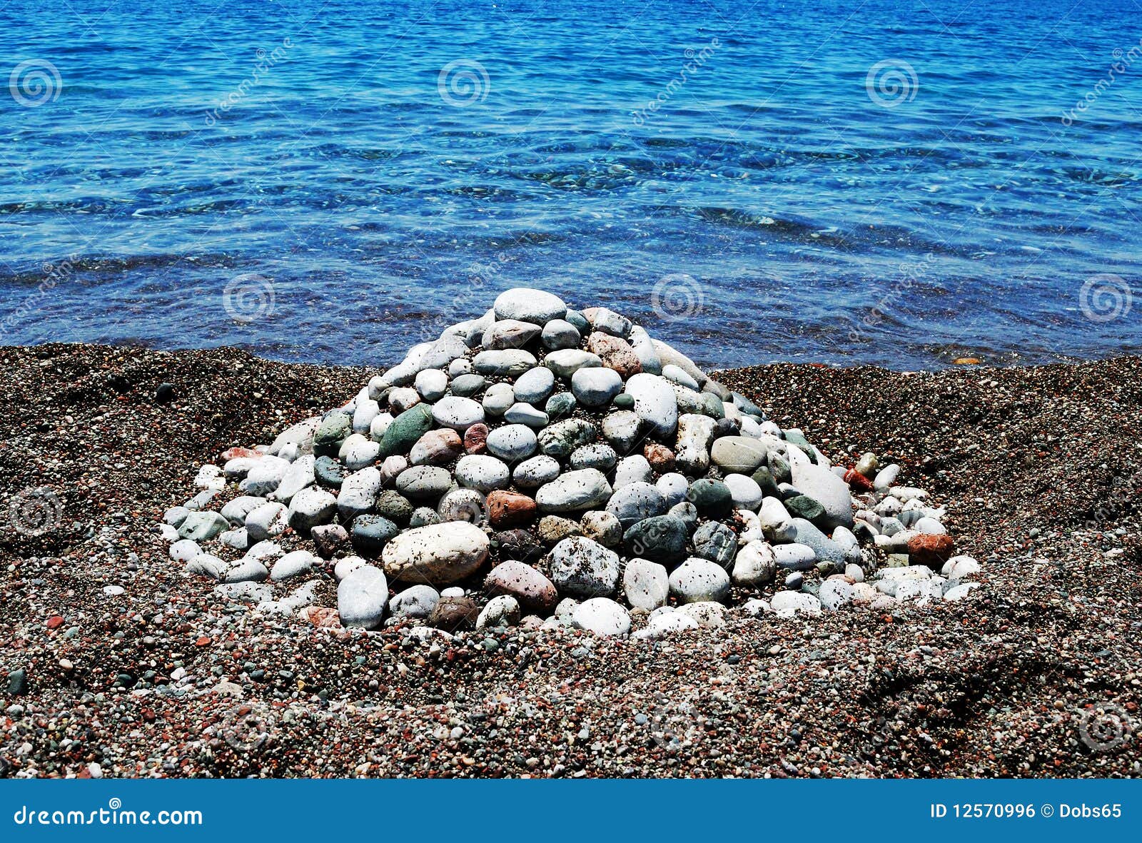 Heap of stones stock photo. Image of stack, build, pebbels - 12570996