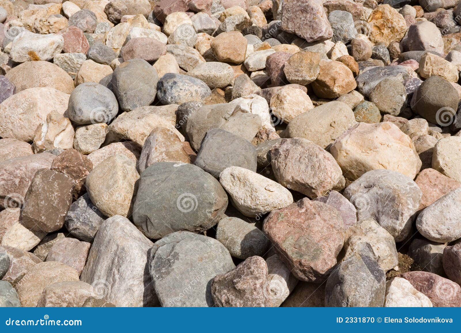 A heap of stones. stock photo. Image of pile, large, stone - 2331870