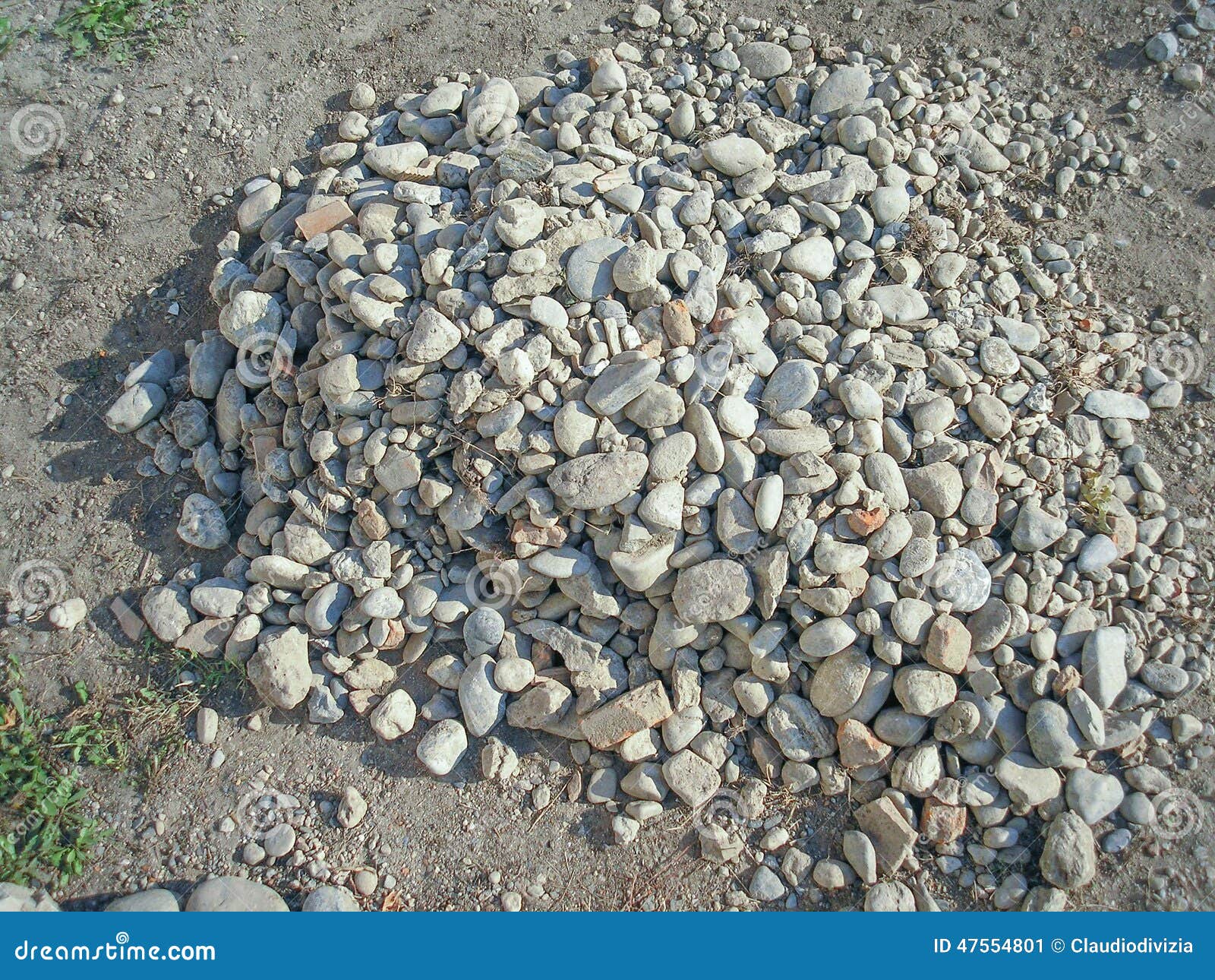 Heap of stones stock image. Image of gravel, round, stone - 47554801