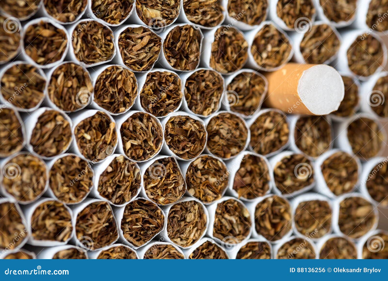 Tobacco Cigarettes Background Or Texture Royalty-Free Stock Photography ...