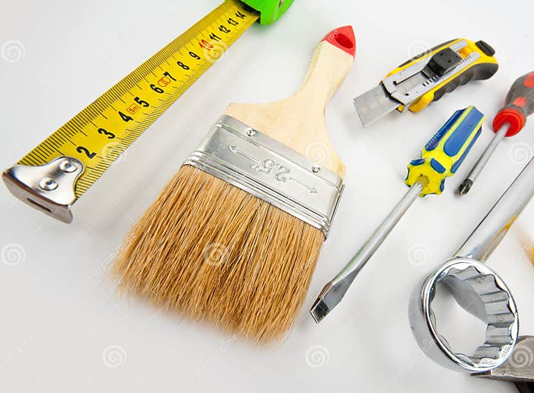 Heap of tools stock photo. Image of pliers, support, stainless - 18322604