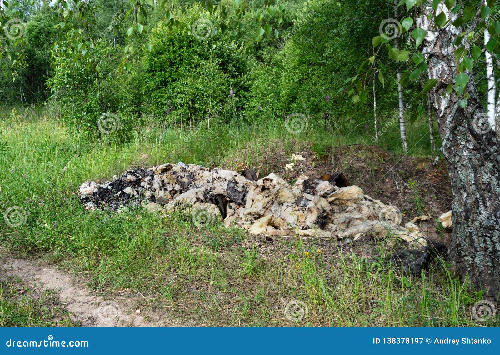 A heap of trash stock image. Image of trash, heap, dirty - 138378197