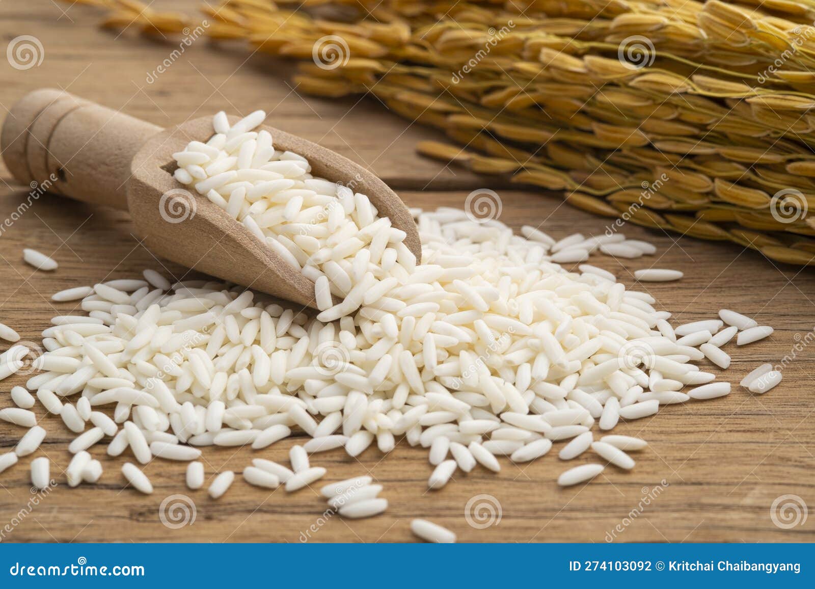 Heap Of Sticky Rice Topped With Custard, Thai Dessert Called Khao Niao ...