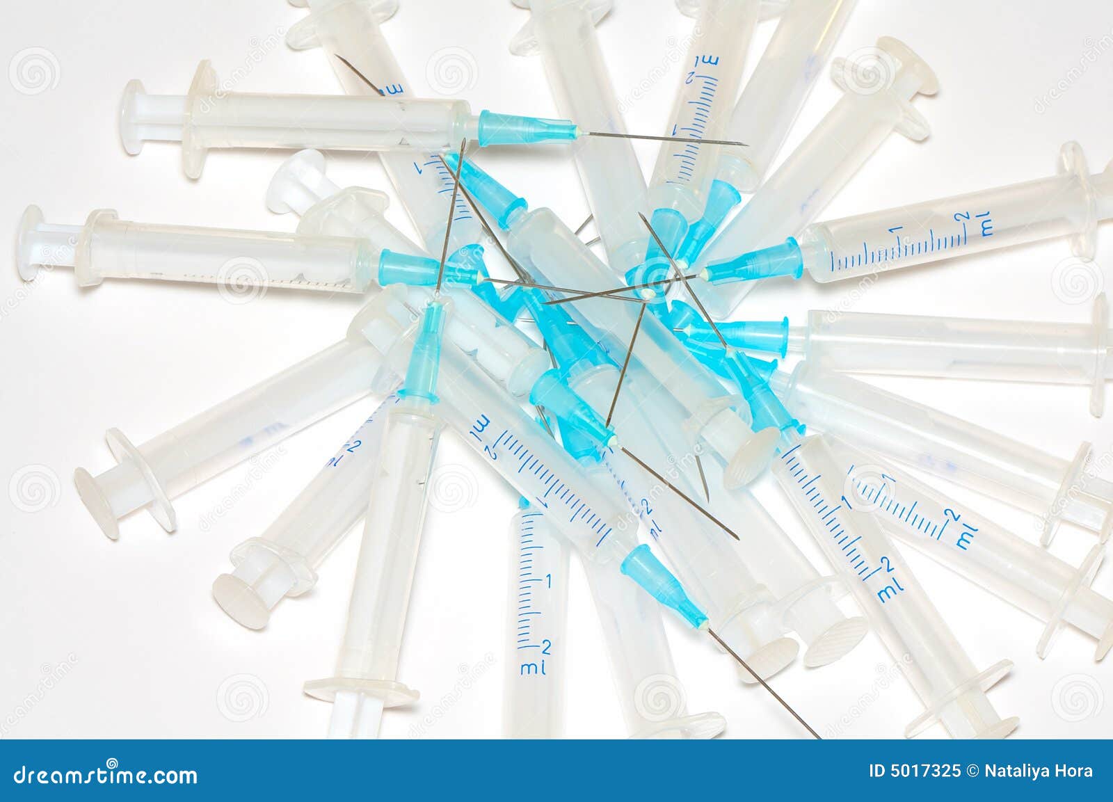 Heap of used syringes stock image. Image of disposable - 5017325