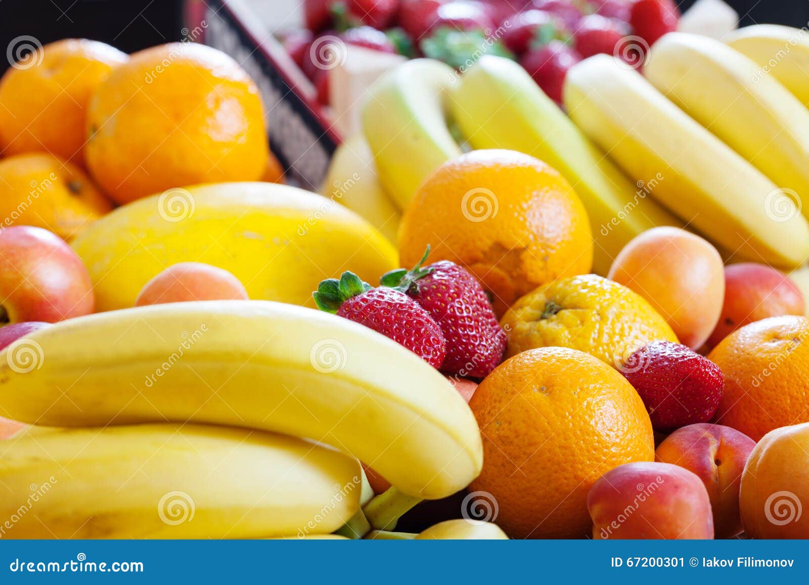 Heap of various fruits stock image. Image of food, refreshment - 67200301