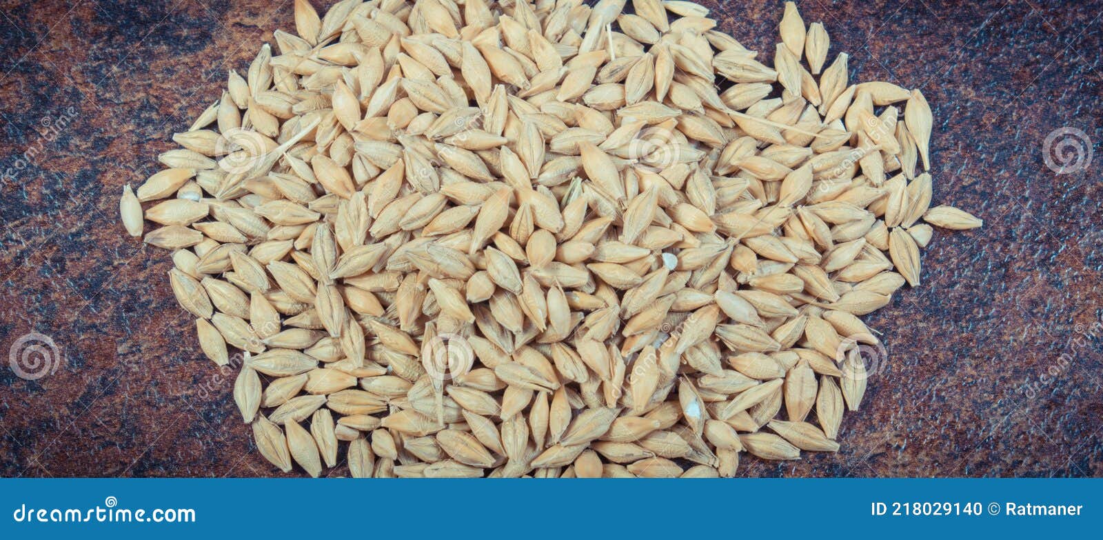 Wheat Grain on Old Rustic Background. Agriculture Stock Photo - Image ...
