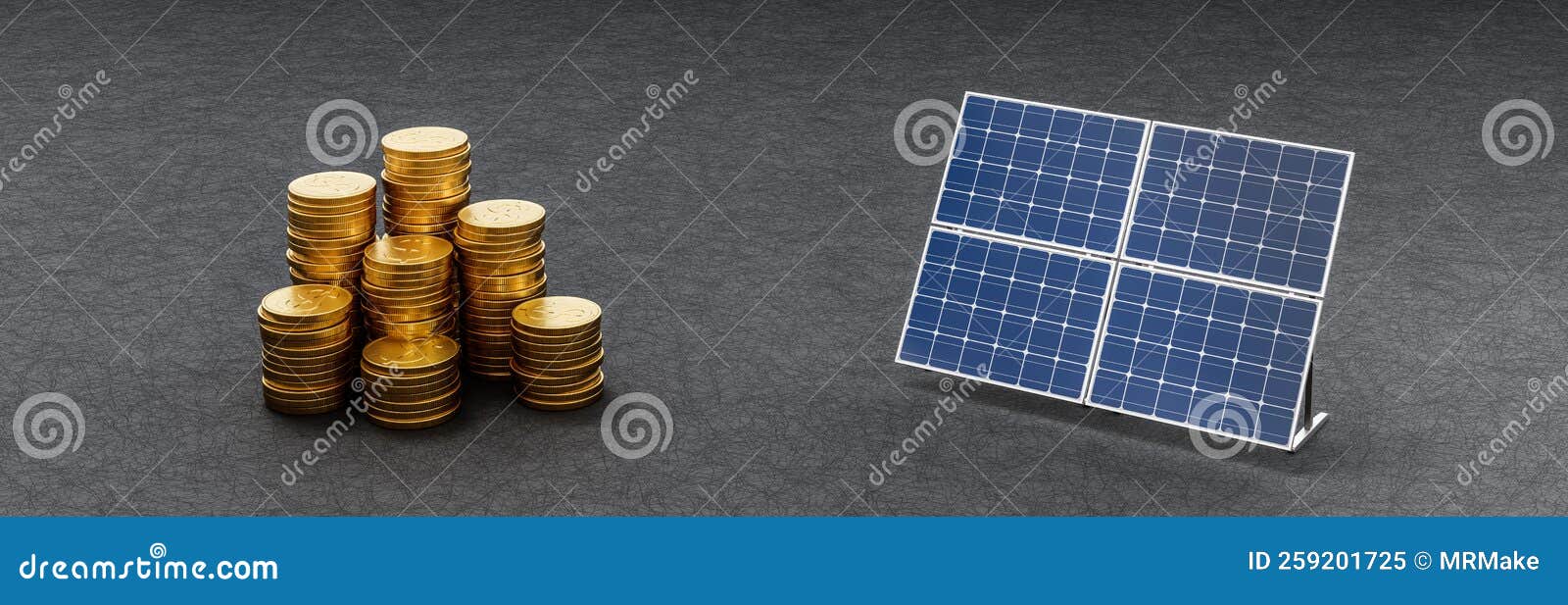 Heaps Of Coins On Light Gray Background With Copy Space Stock ...