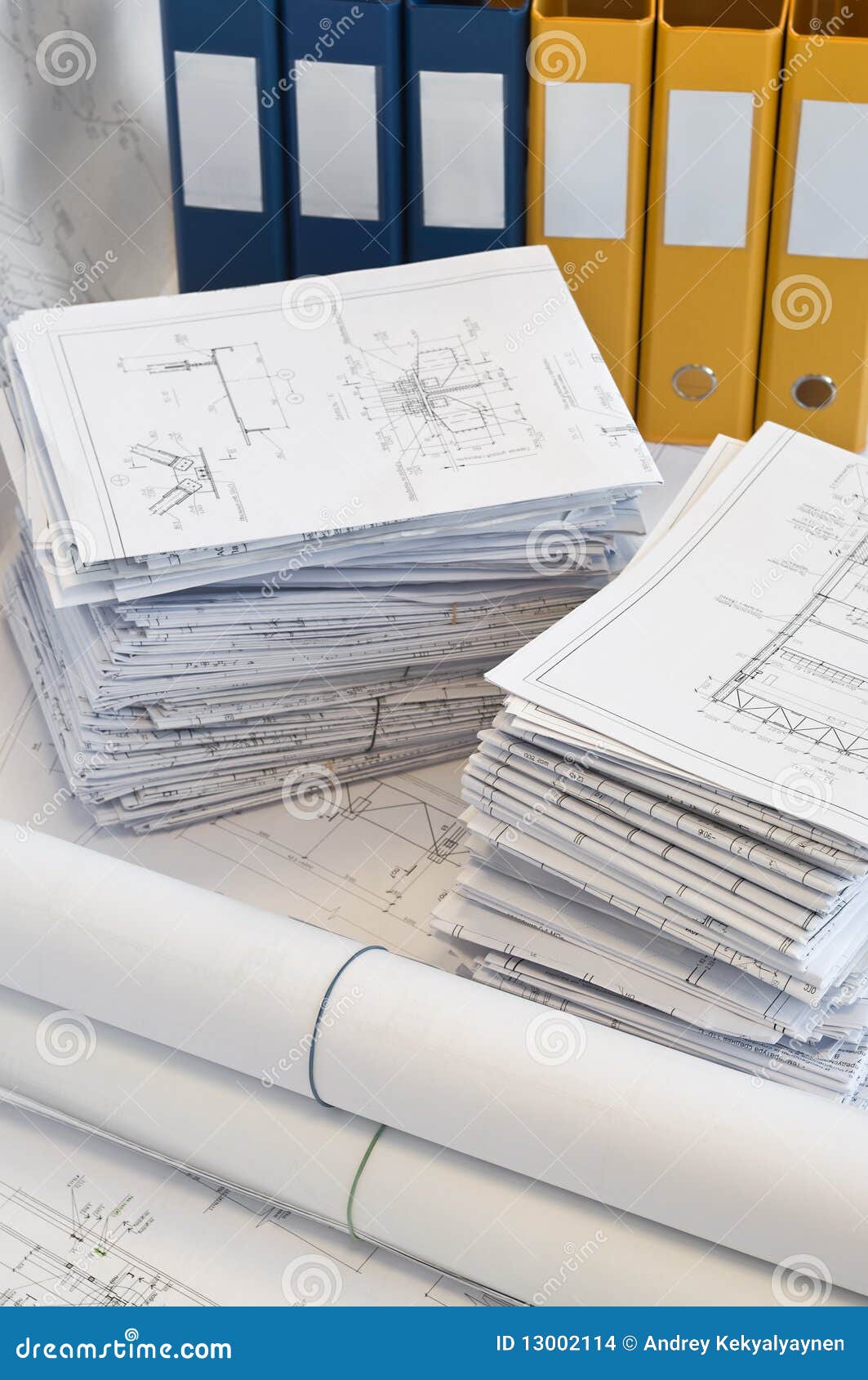 Project Drawings On Paper Stock Image | CartoonDealer.com #18345607