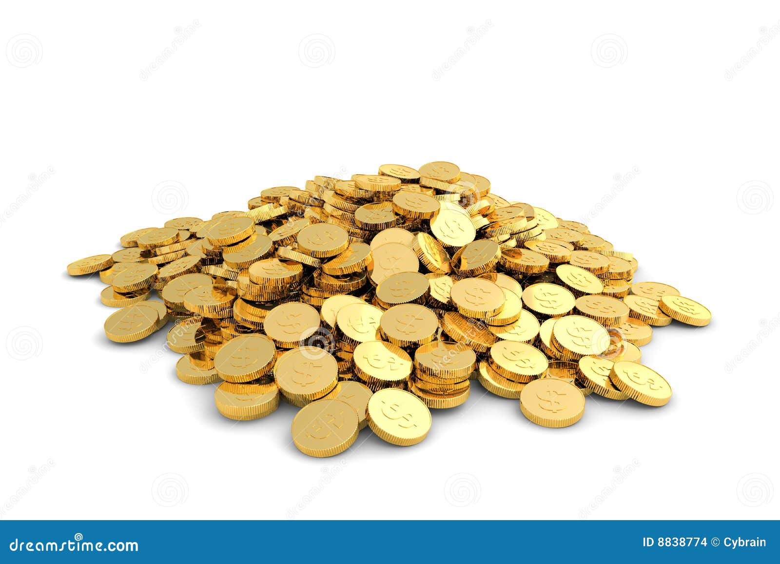 Heaps of money stock illustration. Illustration of profit - 8838774
