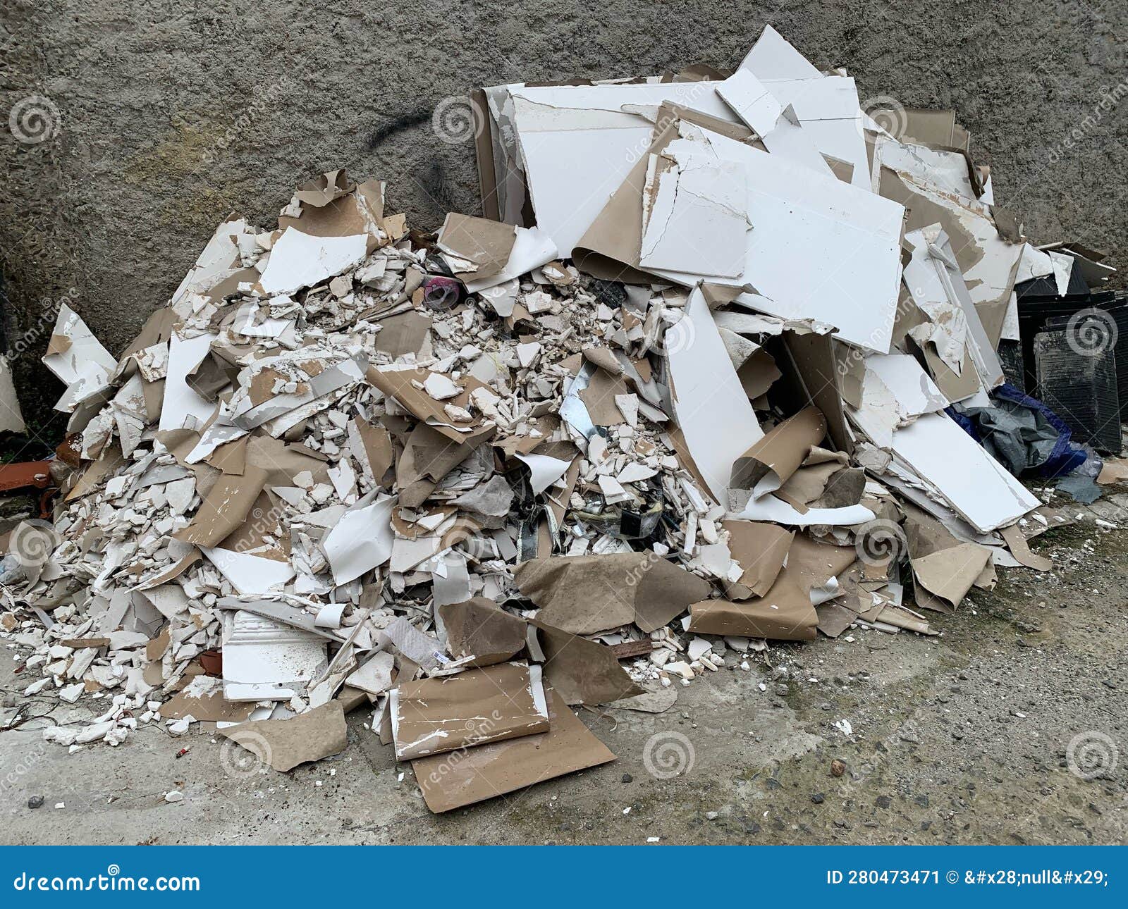 Heaps rubble stock image. Image of rubble, garbage, heaps - 280473471