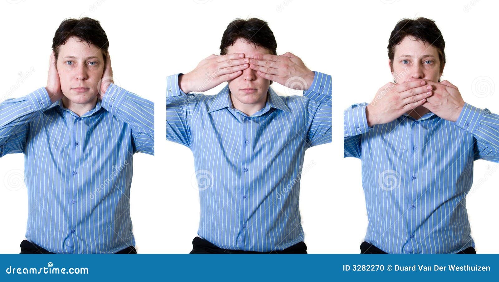 See No Evil, Hear No Evil, Speak No Evil, Closing Ear, Eyes, Mouth ...