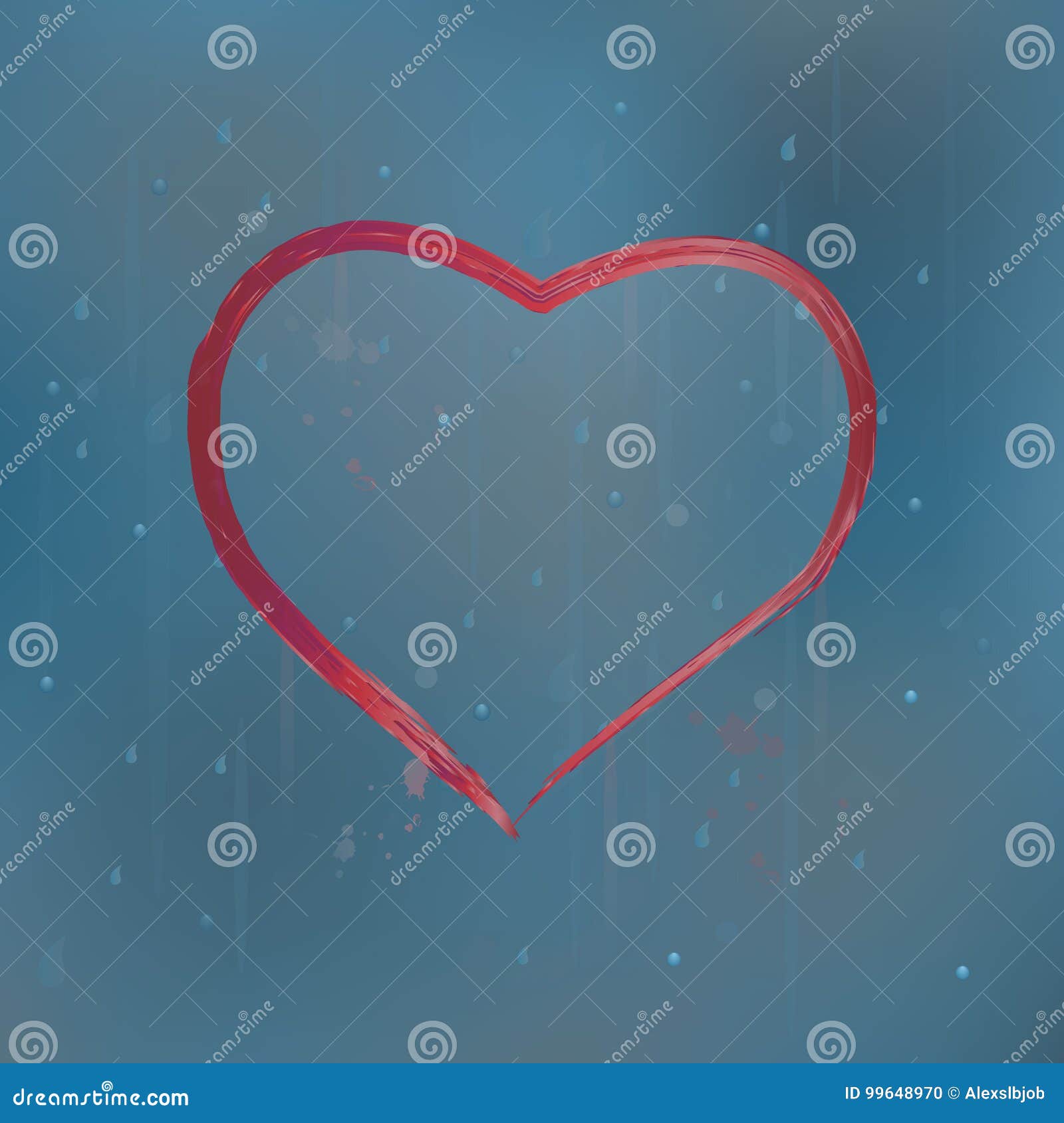 Heard icon flat design stock illustration. Illustration of design ...