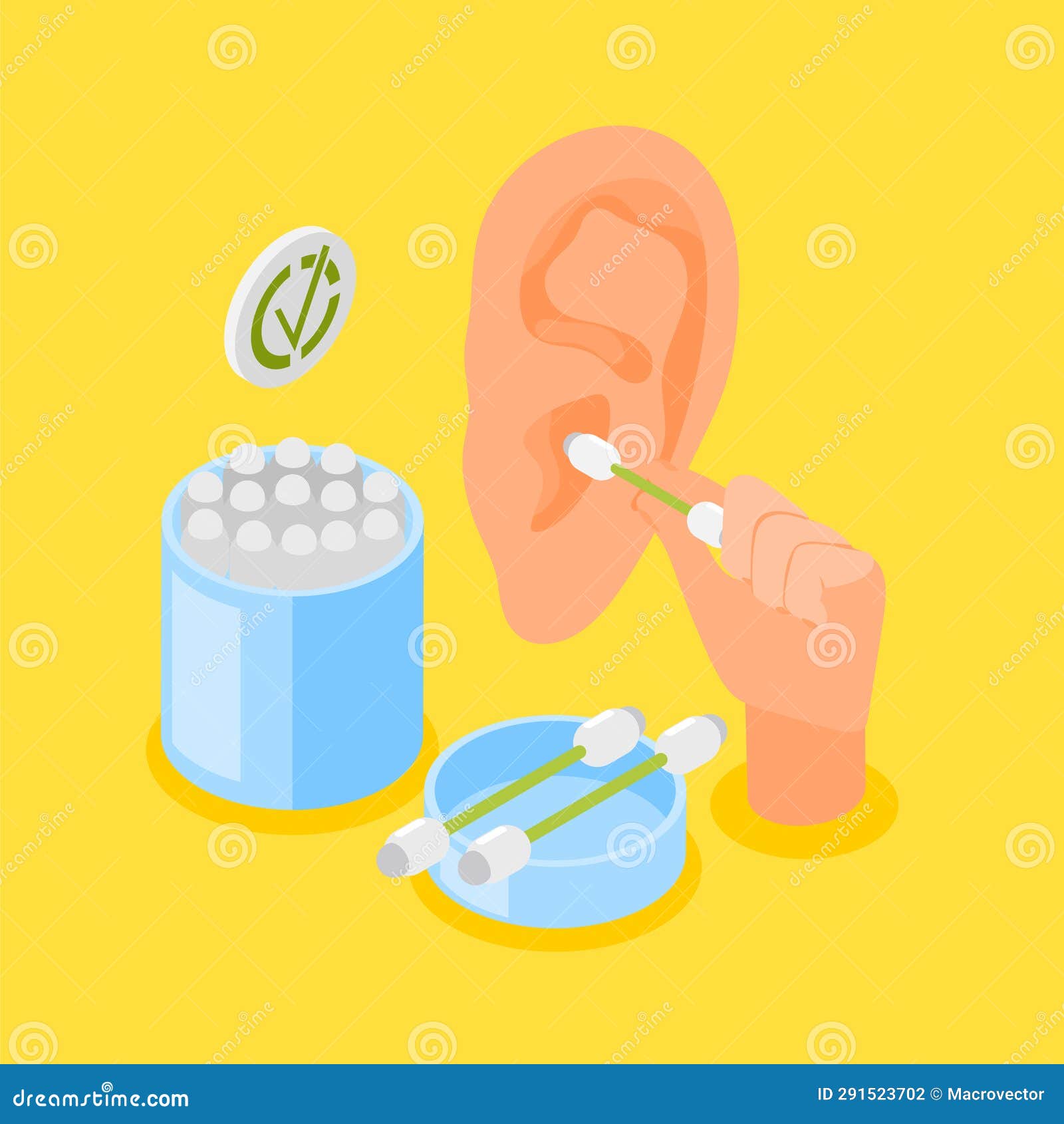 Hearing Hygiene Flowchart Infographics Cartoon Vector | CartoonDealer ...