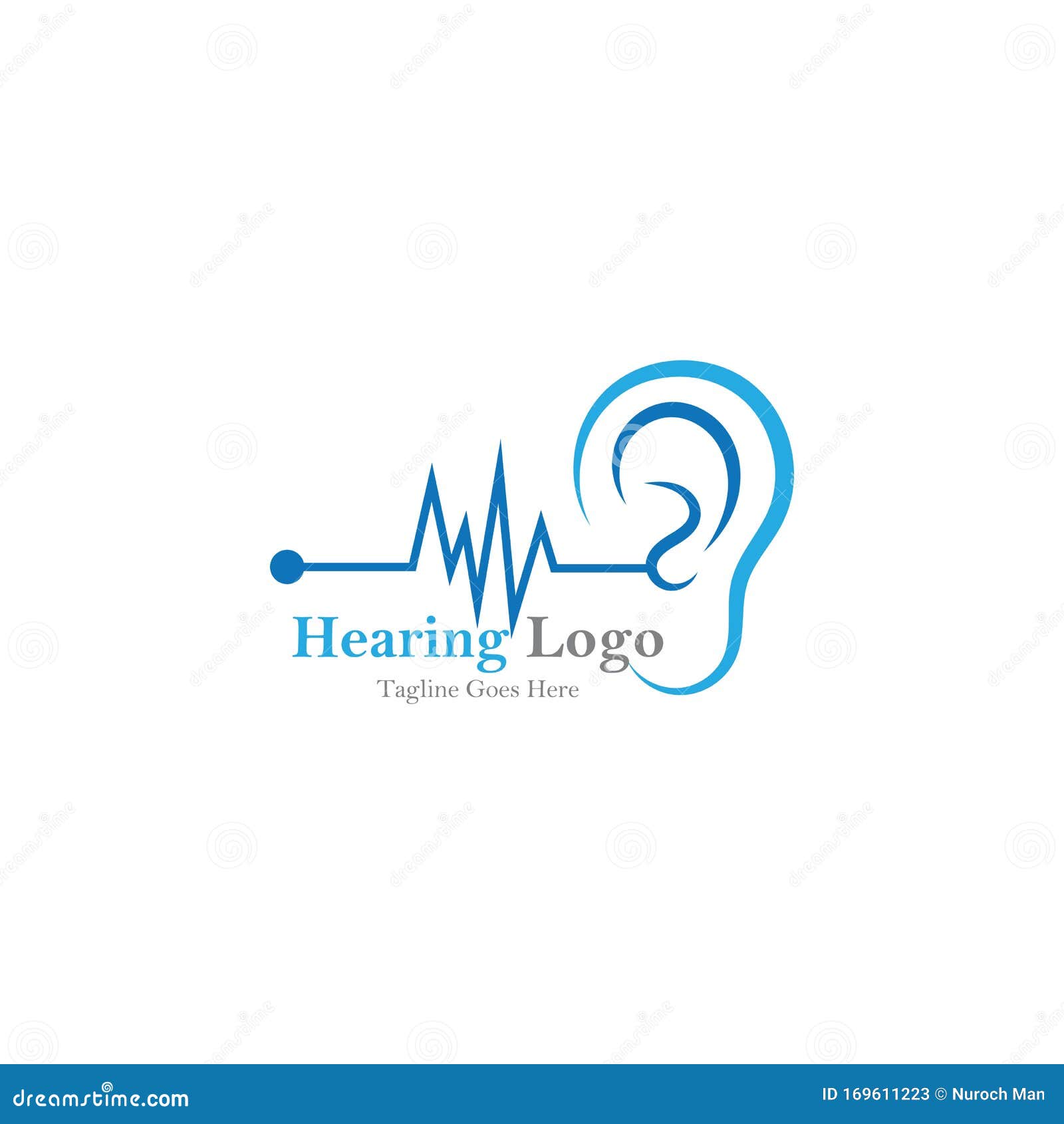 Hearing Logo and Symbol Template Vector Icon. Stock Vector ...
