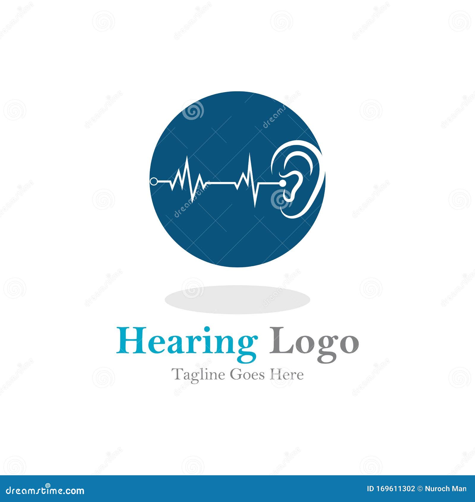 Hearing Logo and Symbol Template Vector Icon. Stock Vector ...