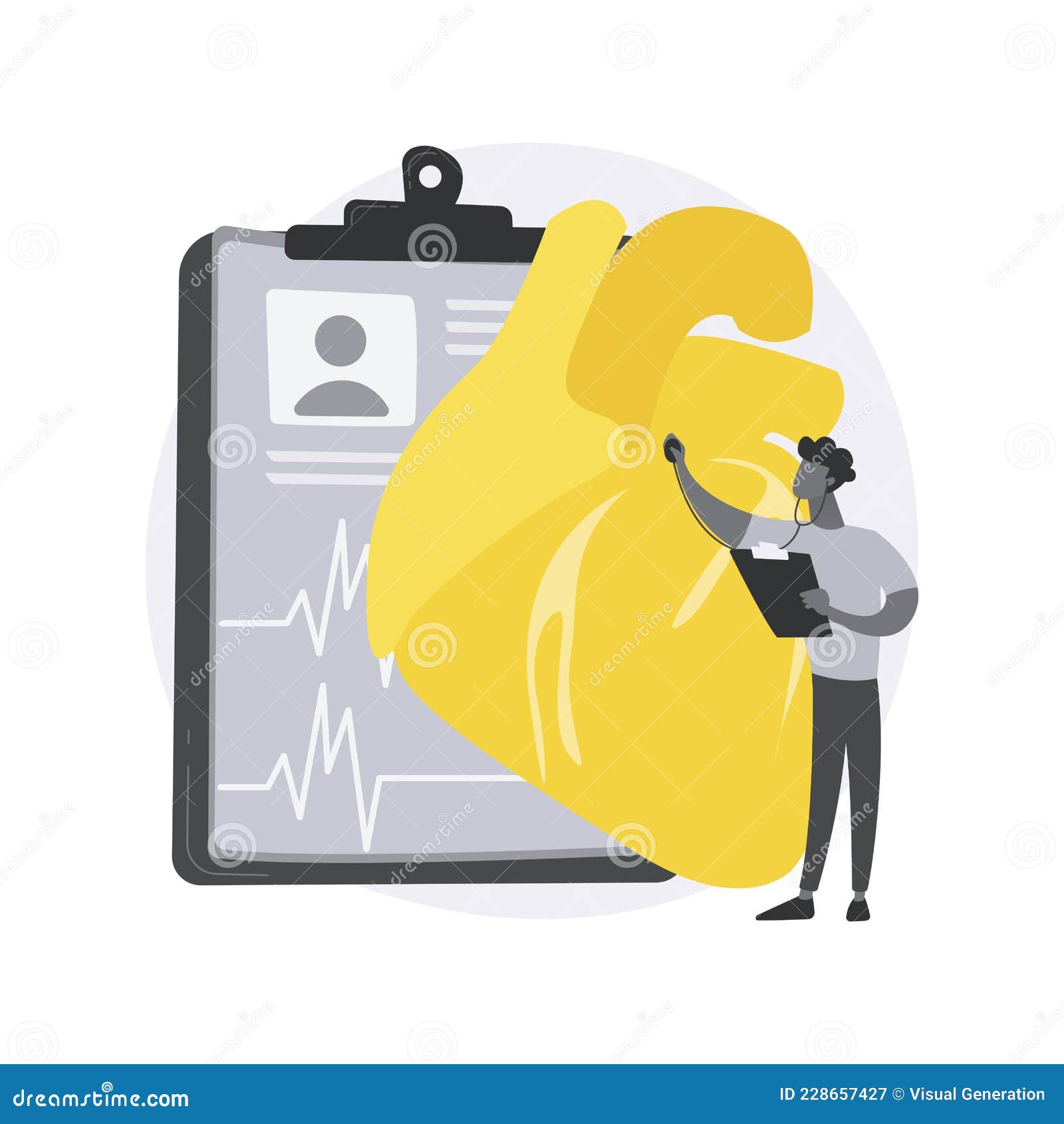 Hearing Screening Abstract Concept Vector Illustration. Stock Vector ...