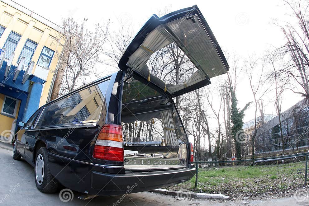 Hearse stock image. Image of burial, death, grave, coffin - 9200717