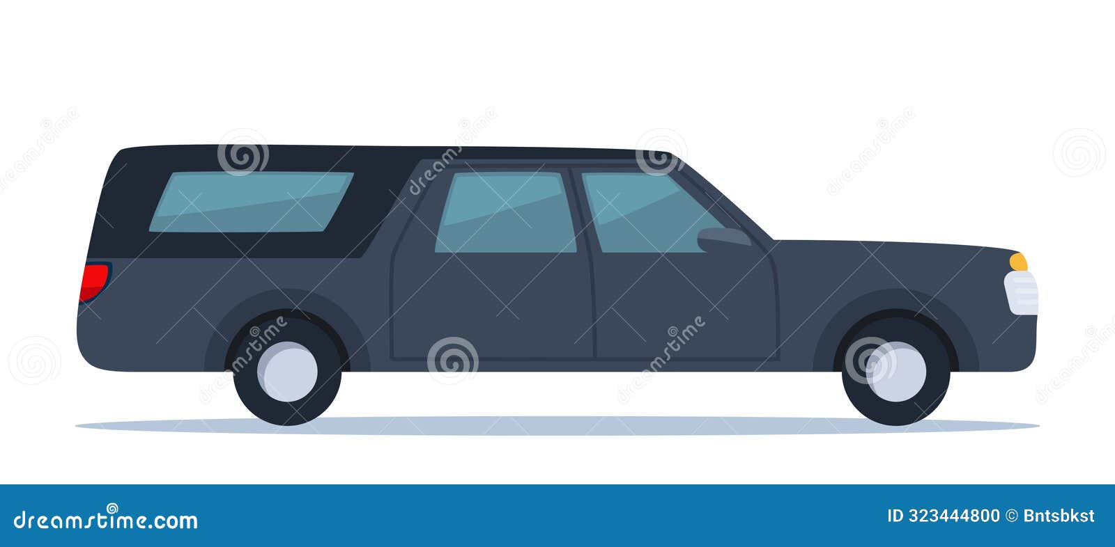 Hearse Black Car. Flat Style Icon. Cartoon Vector | CartoonDealer.com ... Hearse Black Car. Flat Style Icon. Cartoon Vector | CartoonDealer.com ...