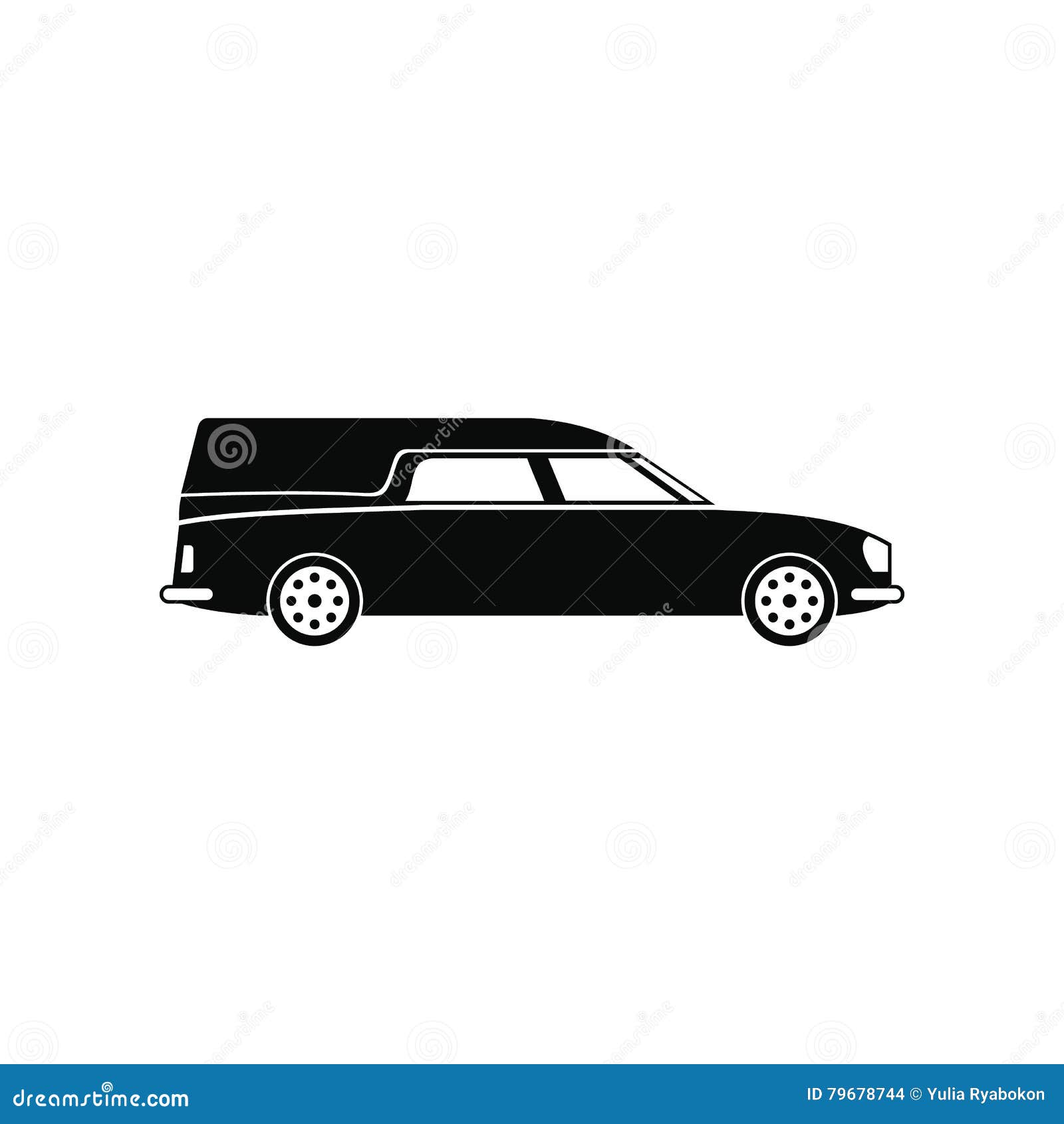 Hearse Black Car. Flat Style Icon. Cartoon Vector | CartoonDealer.com ... Hearse Black Car. Flat Style Icon. Cartoon Vector | CartoonDealer.com ...
