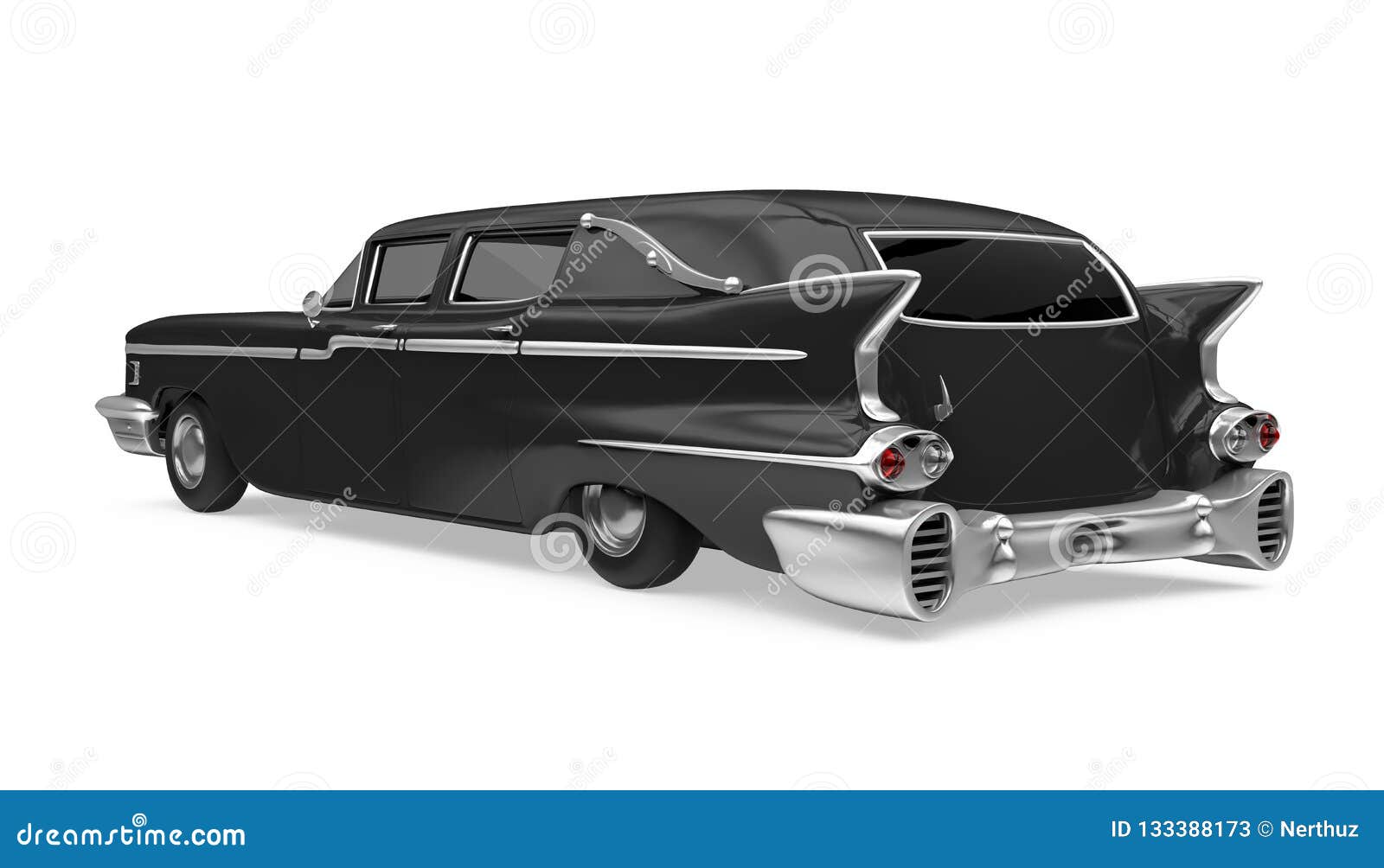 Hearse. Vector Illustration | CartoonDealer.com #196005850