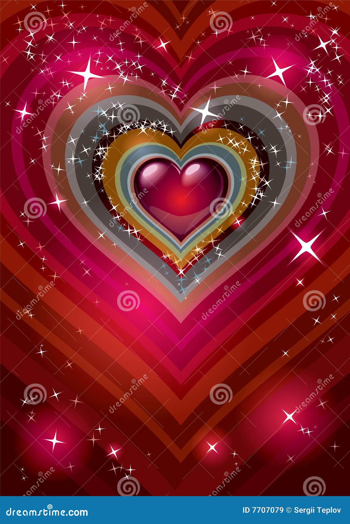 Heart_04 stock vector. Illustration of explosion, fidelity - 7707079