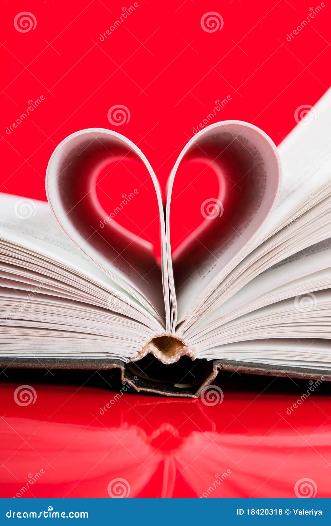 Heart stock photo. Image of reading, pages, object, paper - 18420318