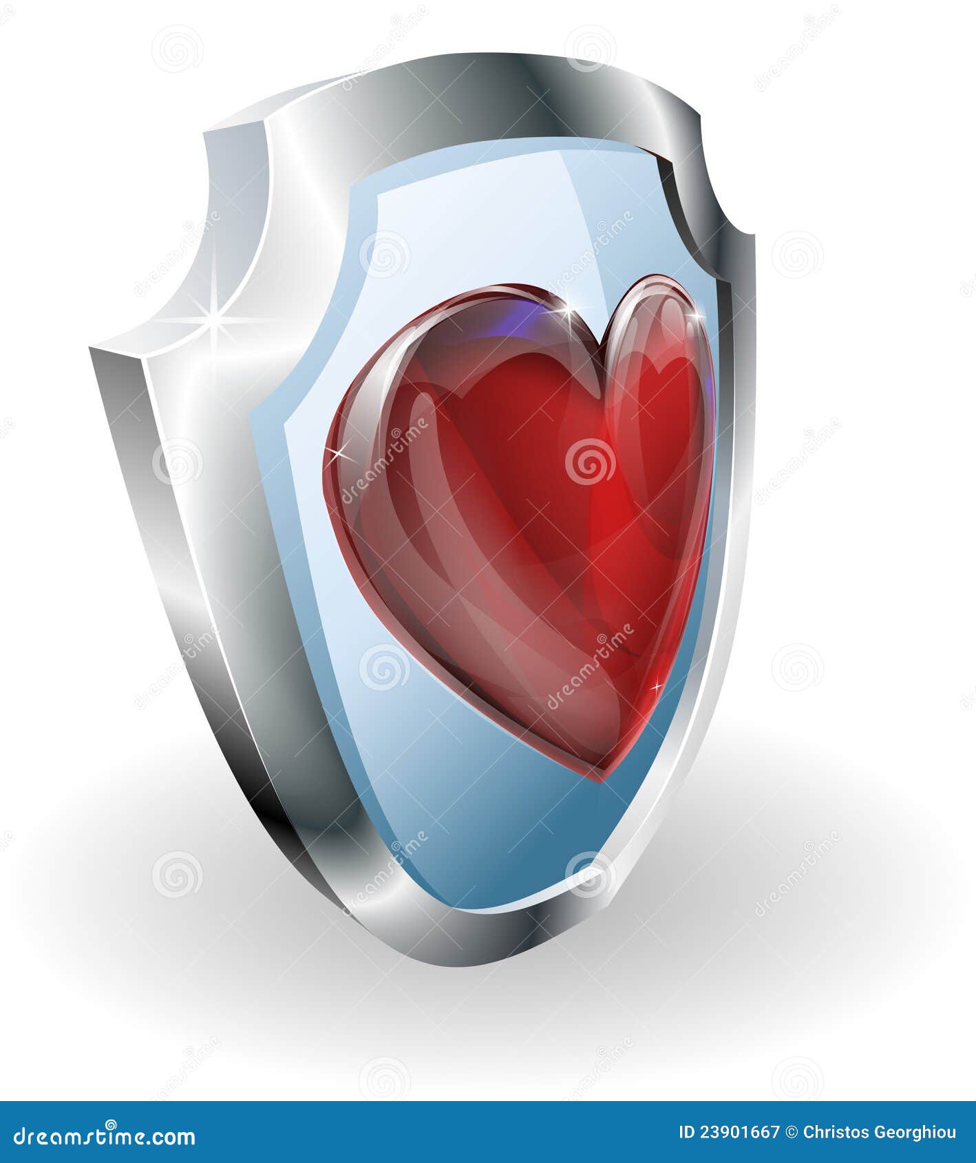 Heart 3d Shield Icon Stock Illustrations – 771 Heart 3d Shield Icon ...