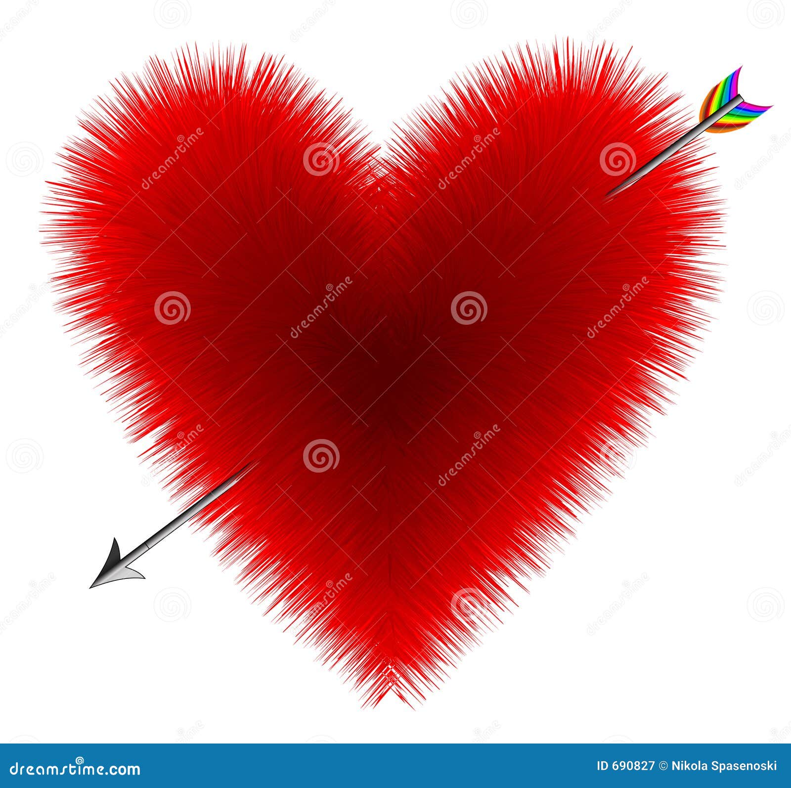 Heart stock illustration. Illustration of detail, fragile - 690827